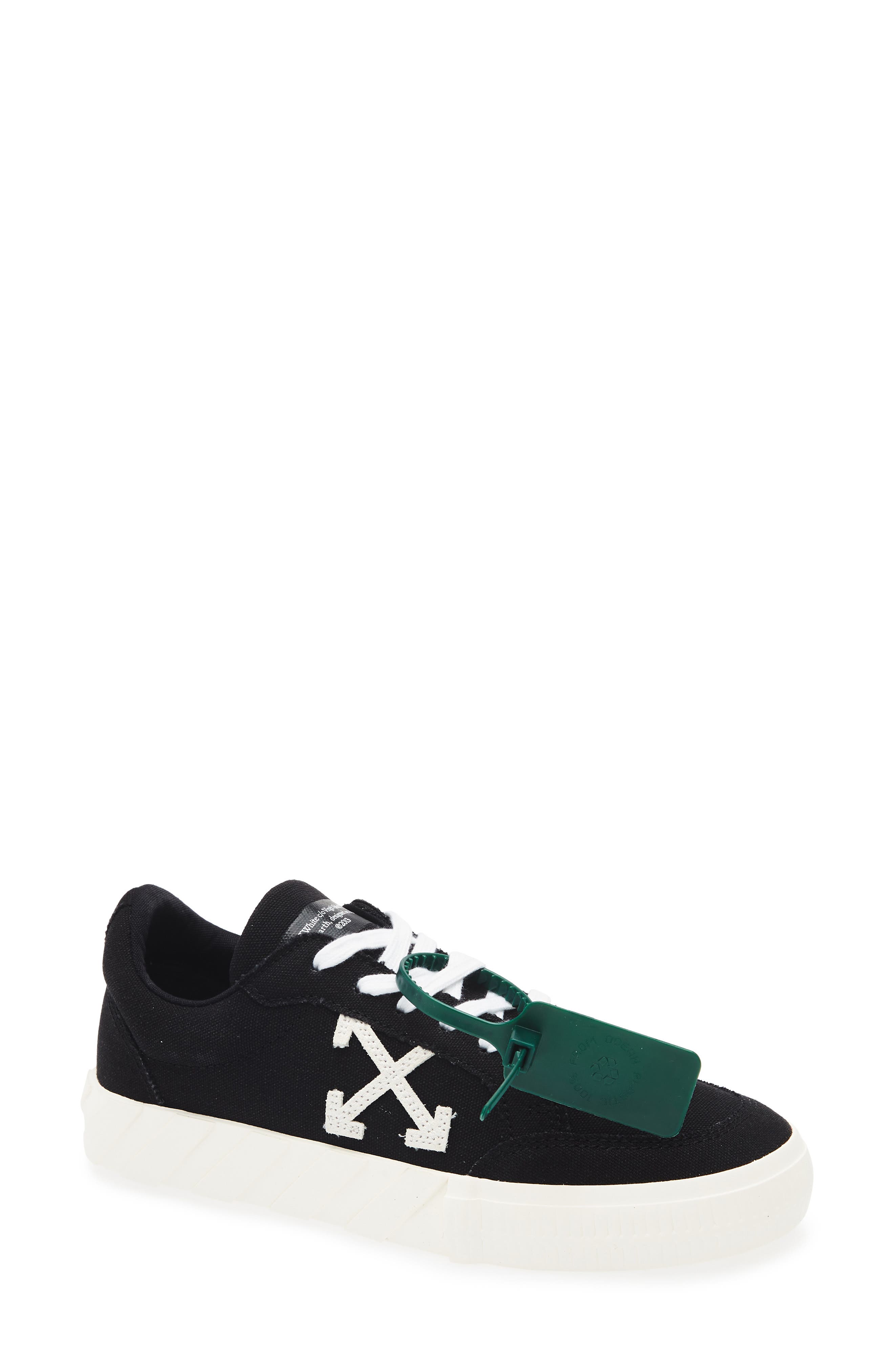 Off-White Low Vulcanized Canvas Sneaker (Women) | Nordstromrack