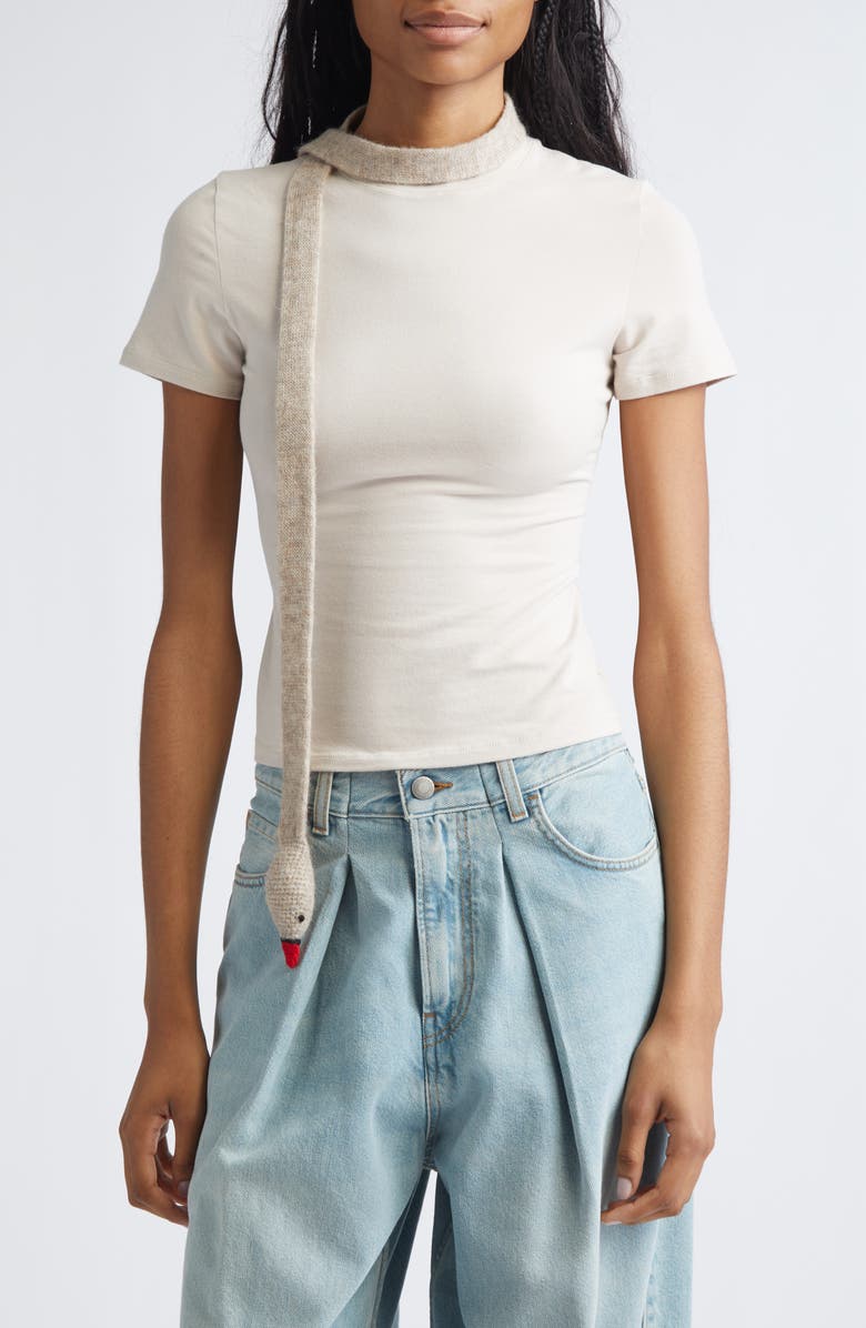 EMILY DAWN LONG Skinny Swan Scarf | Nordstrom