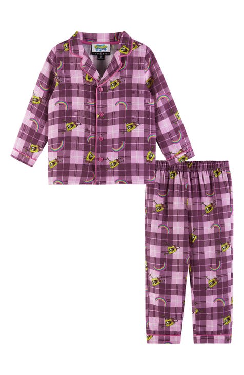 Girls' Flannel Pajamas & Sleepwear