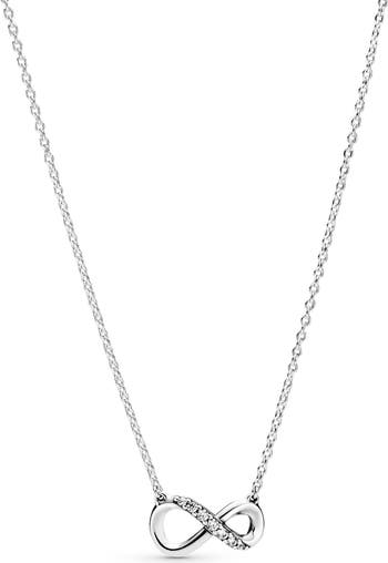 PANDORA Sparkling Infinity Pendant Necklace | Nordstrom