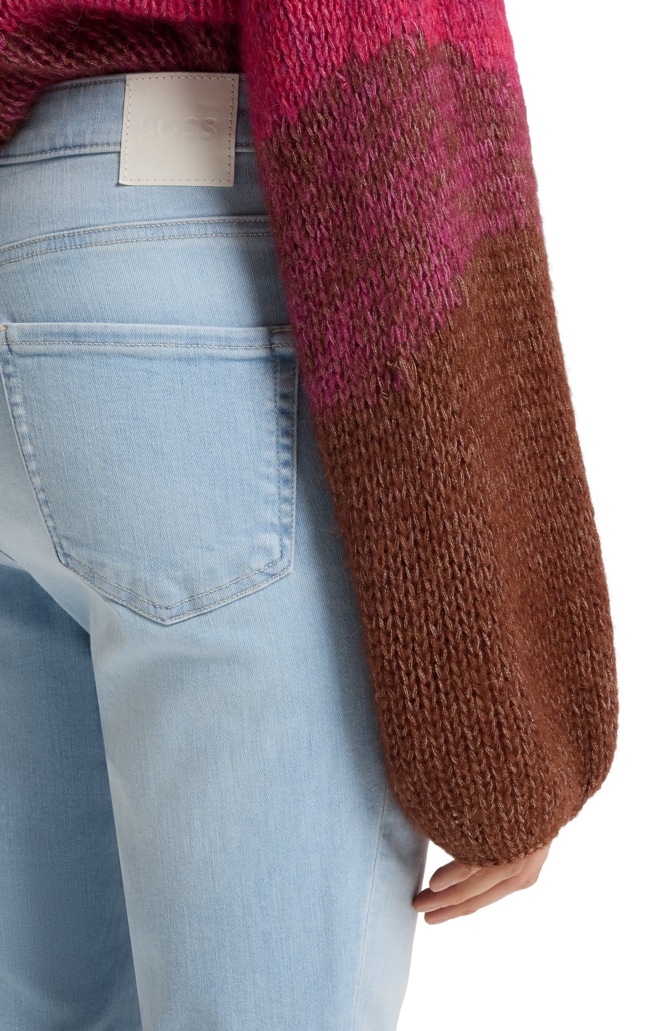 BOSS Rosa Split Bootcut Jeans | Nordstromrack