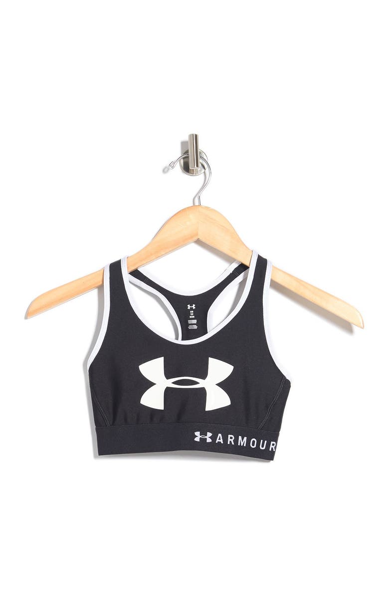 Under Armour Armour Mid Keyhole Graphic Sports Bra | Nordstromrack