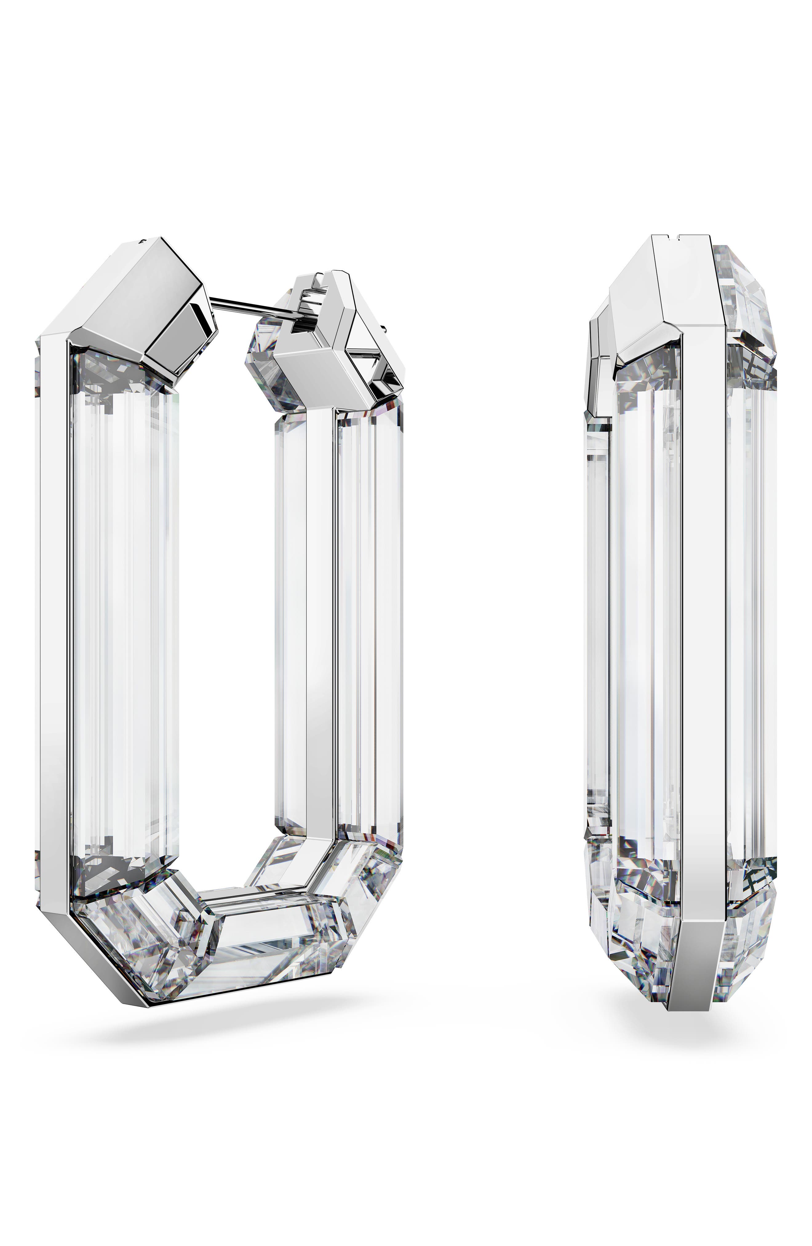 Swarovski Lucent Hoop Earrings | Nordstrom