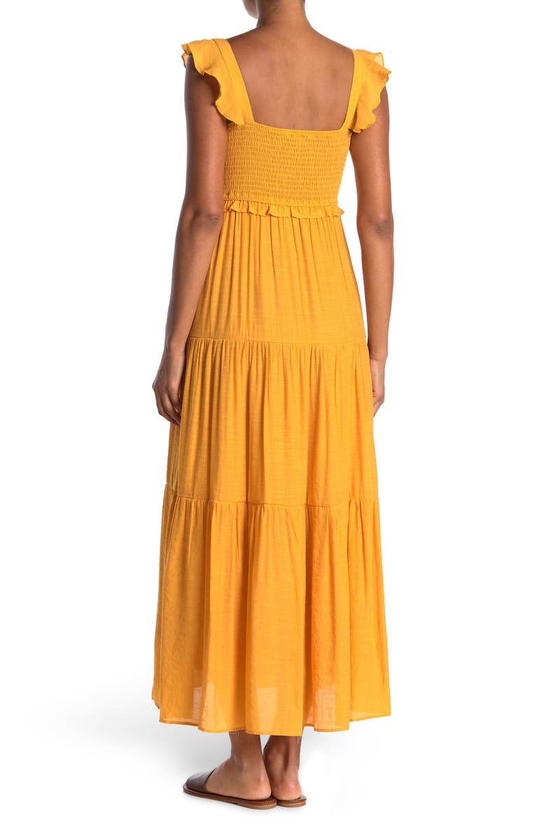 NANETTE NANETTE FOOTWR NANETTE NANETTE LEPORE Ruffle Strap Smocked Maxi ...