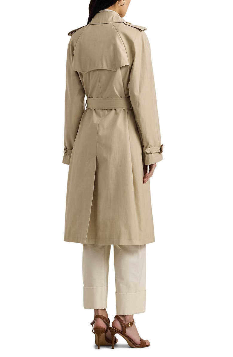 Lauren Ralph Lauren Belted Water Resistant Trench Coat | Nordstromrack