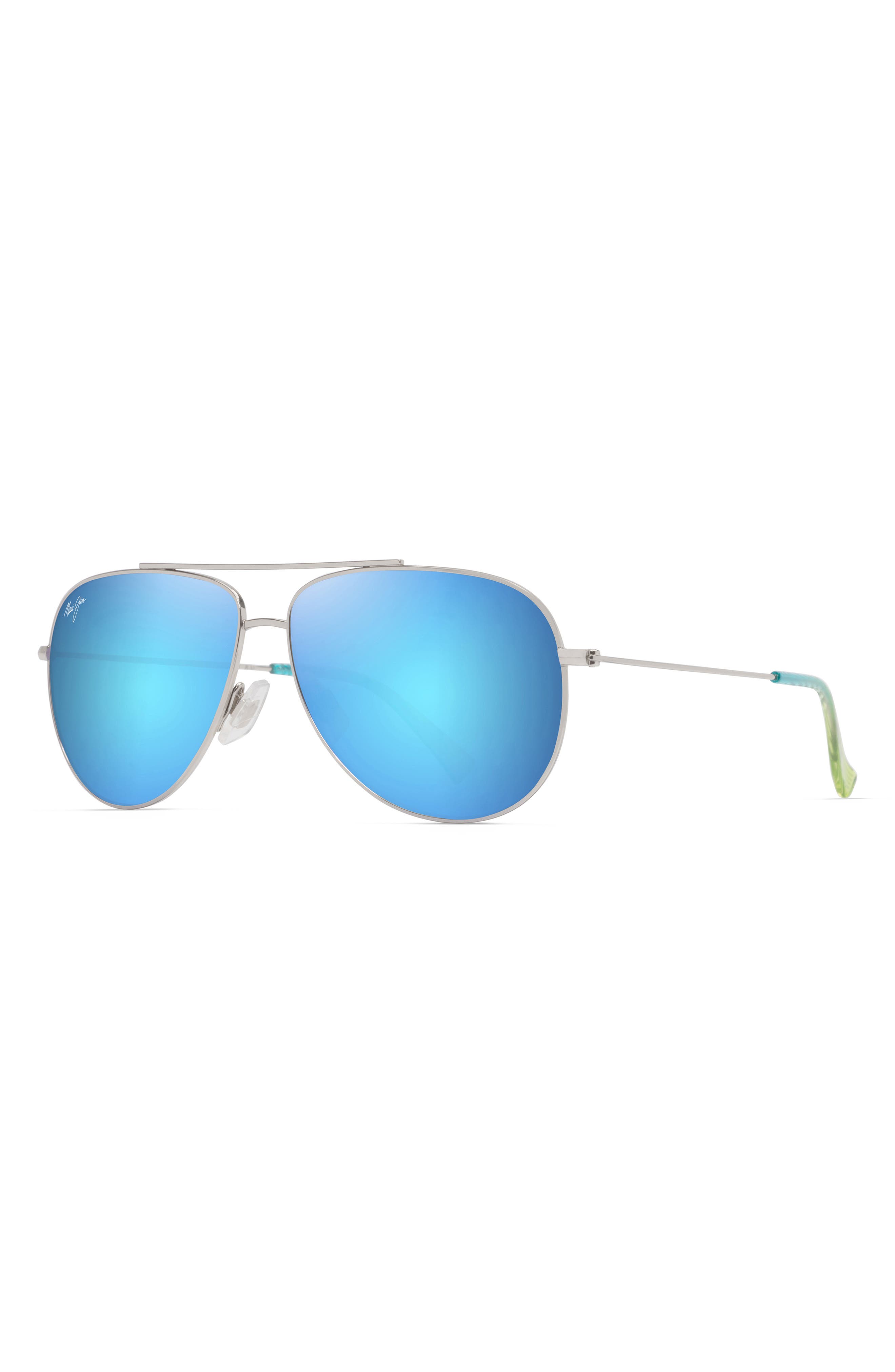 Maui Jim Hauoli 59mm Polarized Aviator Sunglasses | Nordstrom