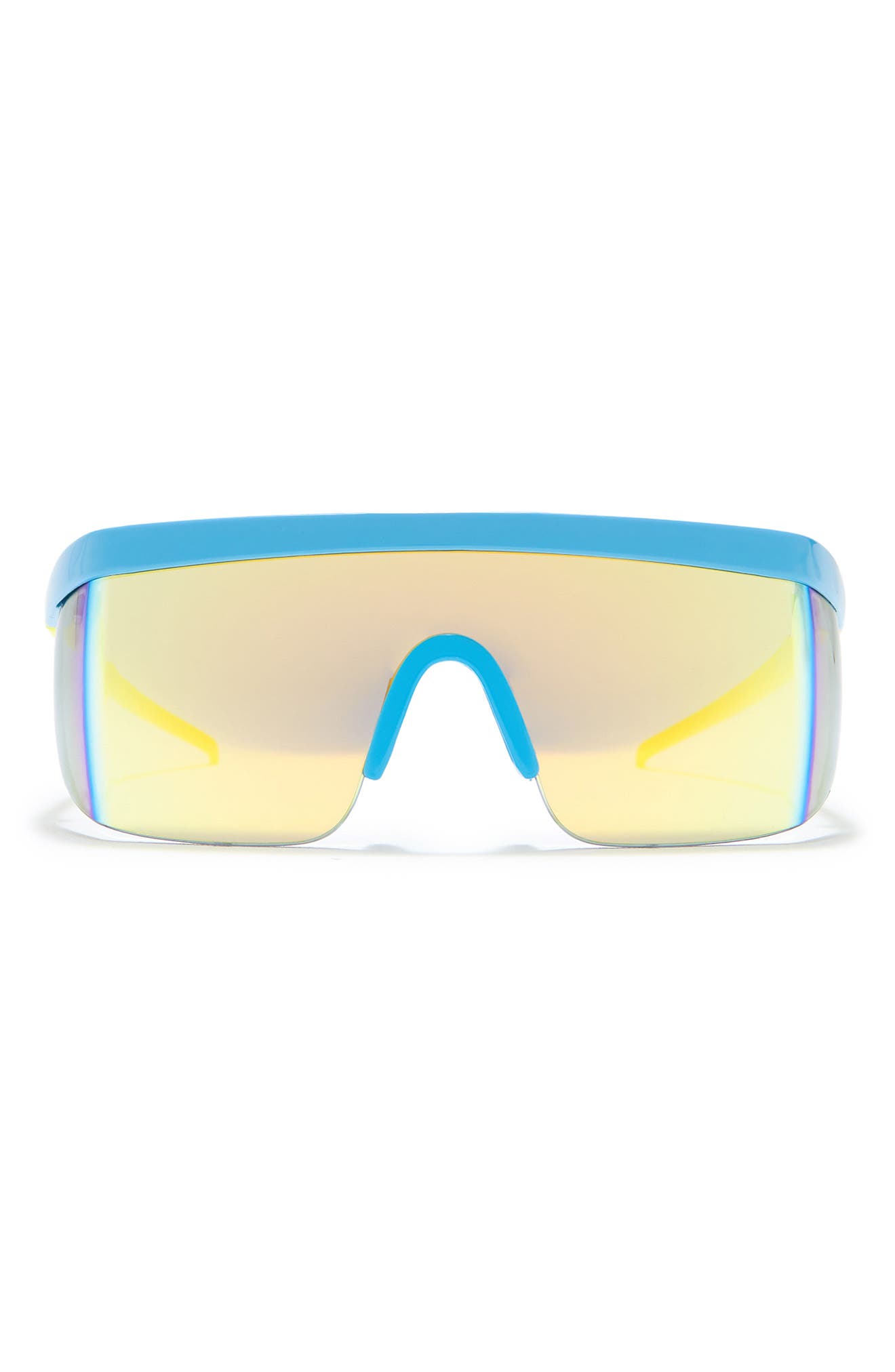 TIPSY ELVES Yellow Frame Jam Blaster 50mm Oversized Sunglasses ...