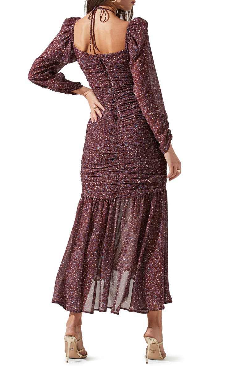 ASTR the Label Athena Floral Long Sleeve Maxi Dress | Nordstromrack