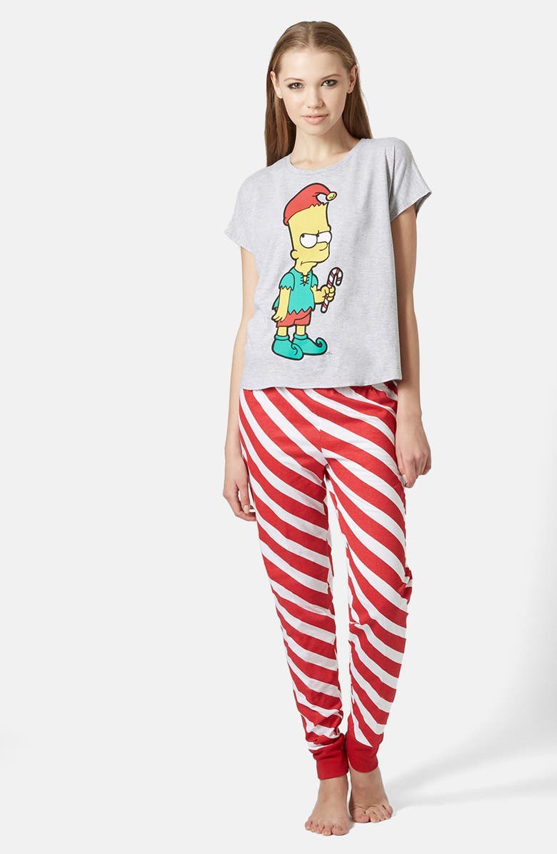 Topshop Grumpy Bart Pajama Set | Nordstrom