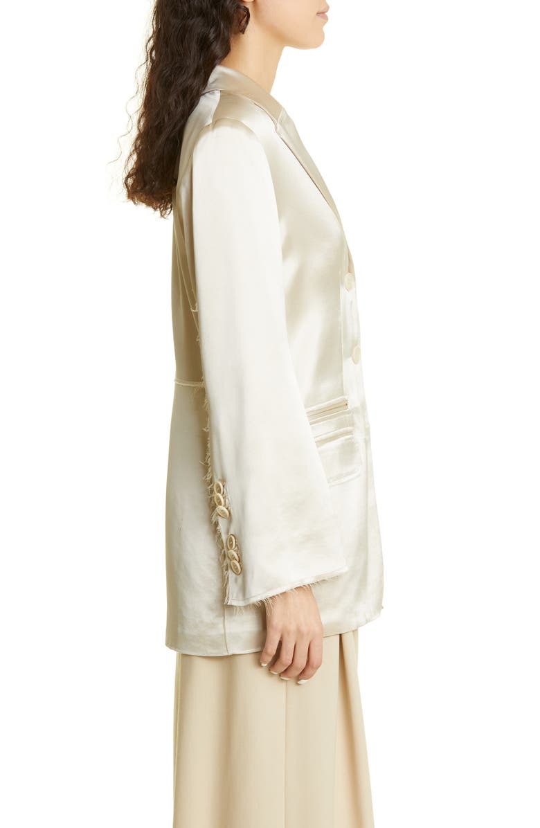 BY MALENE BIRGER Porter Satin Blazer | Nordstromrack