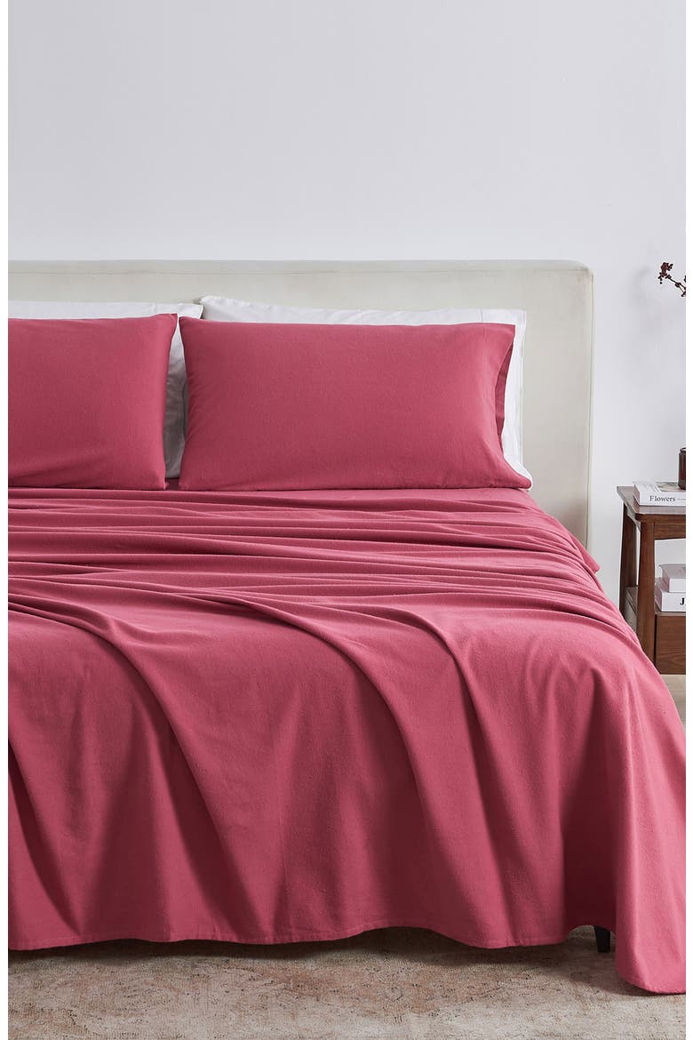 Turkish Cotton Solid Flannel Sheet Set | Nordstromrack