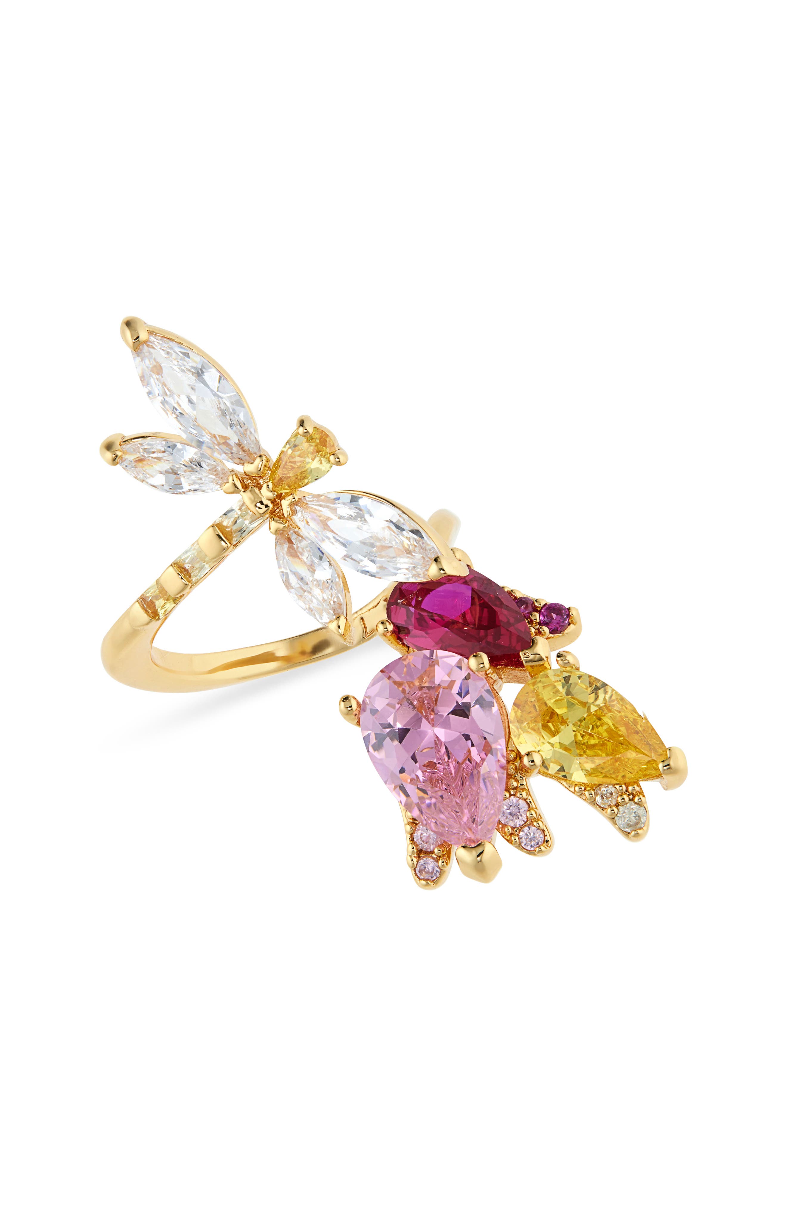 Kate Spade New York greenhouse floral wrap ring | Nordstromrack