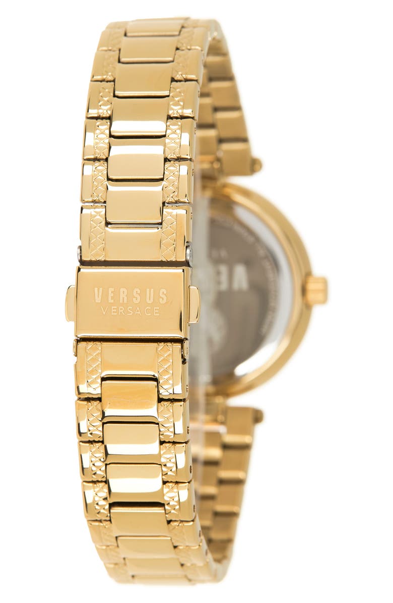 VERSUS Versace Versace Crystal Embellished Stainless Steel Bracelet ...