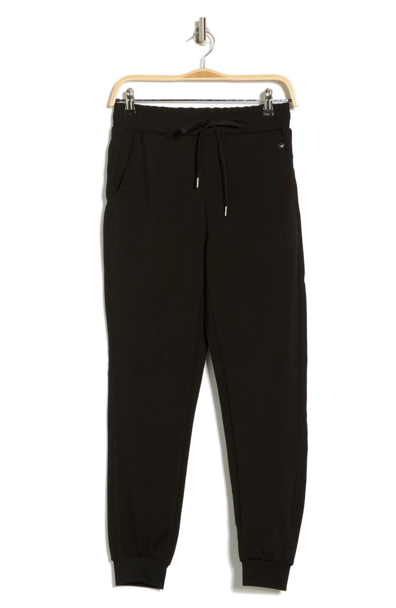 Jessica Simpson Soft Luxe Mixed Media Joggers | Nordstromrack