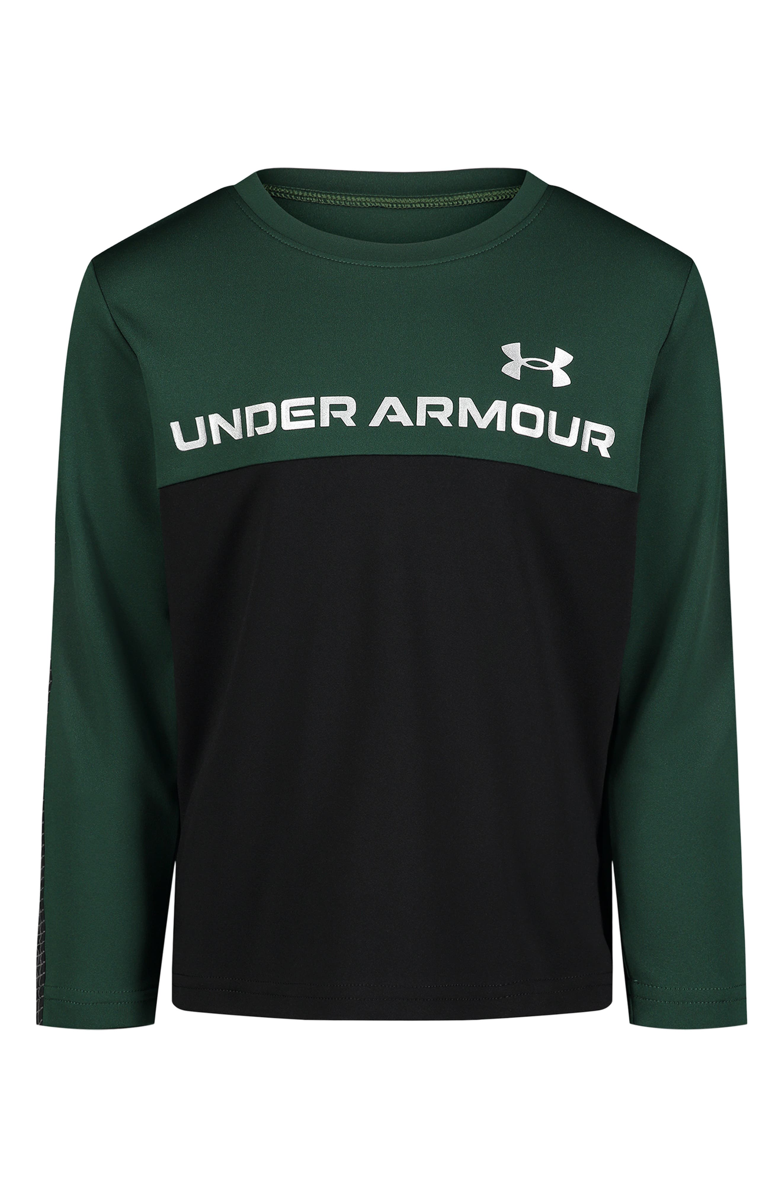 Under Armour Kids' Be Seen Performance Long Sleeve Graphic T-Shirt ...