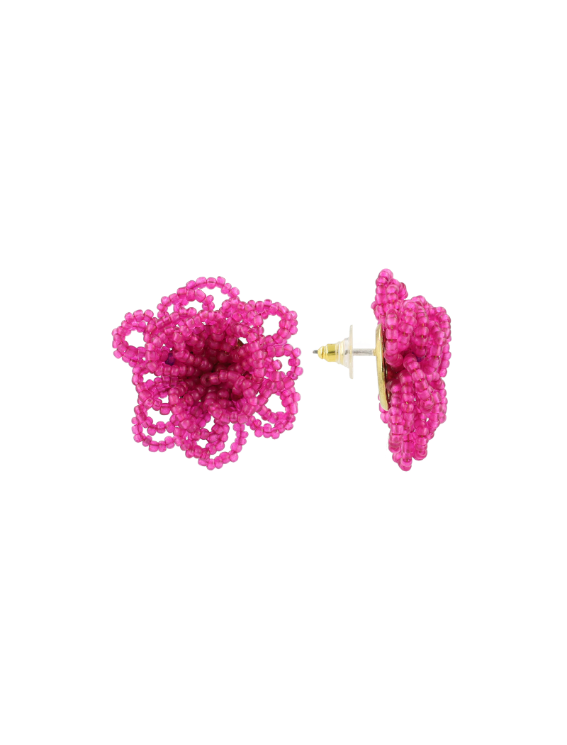 LOTT.gioielli CE GB Knotted Earring S - Berry Pink | Nordstrom