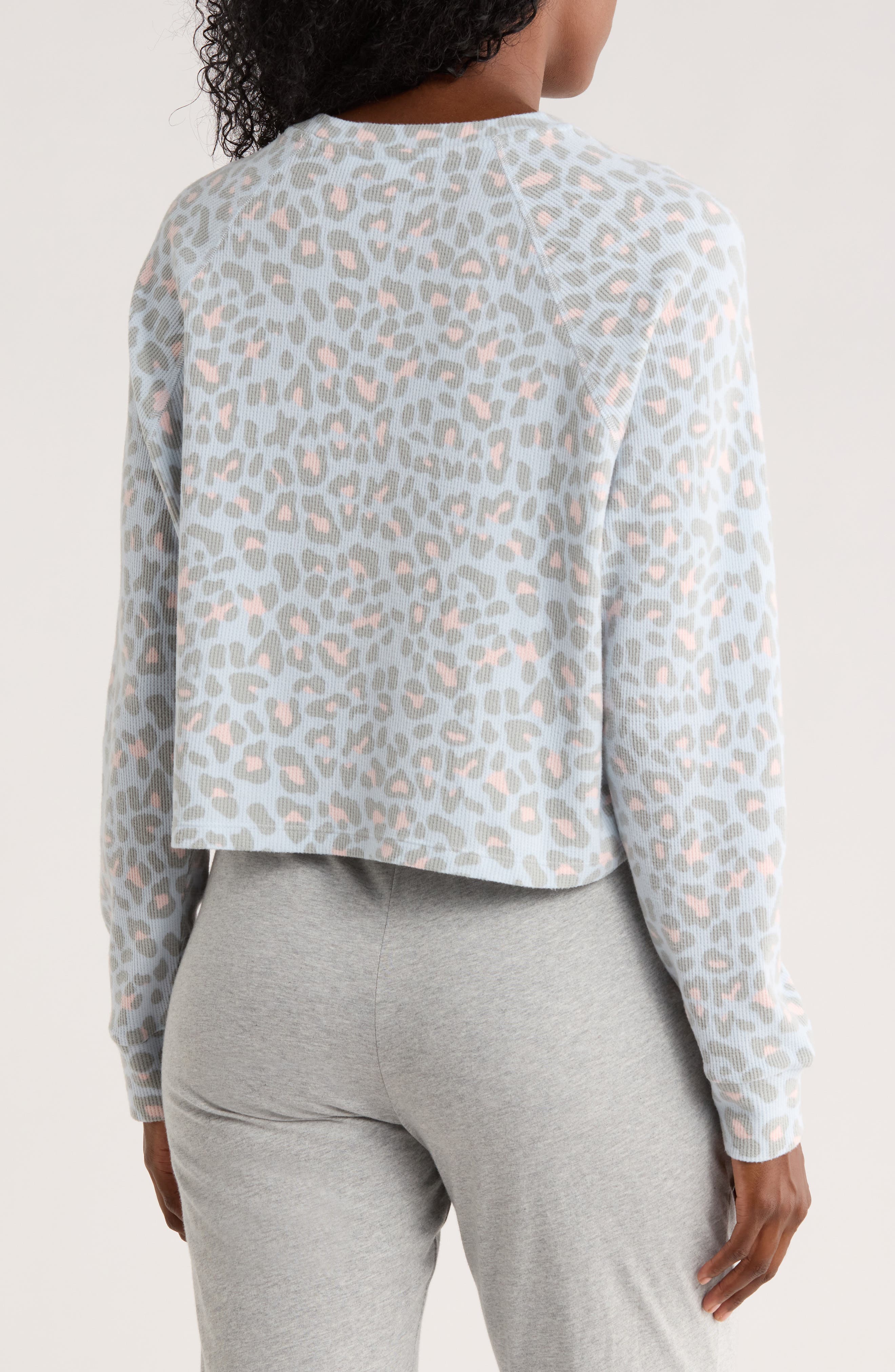 Honeydew Road Trip Long Sleeve Crop Pajama Top | Nordstromrack