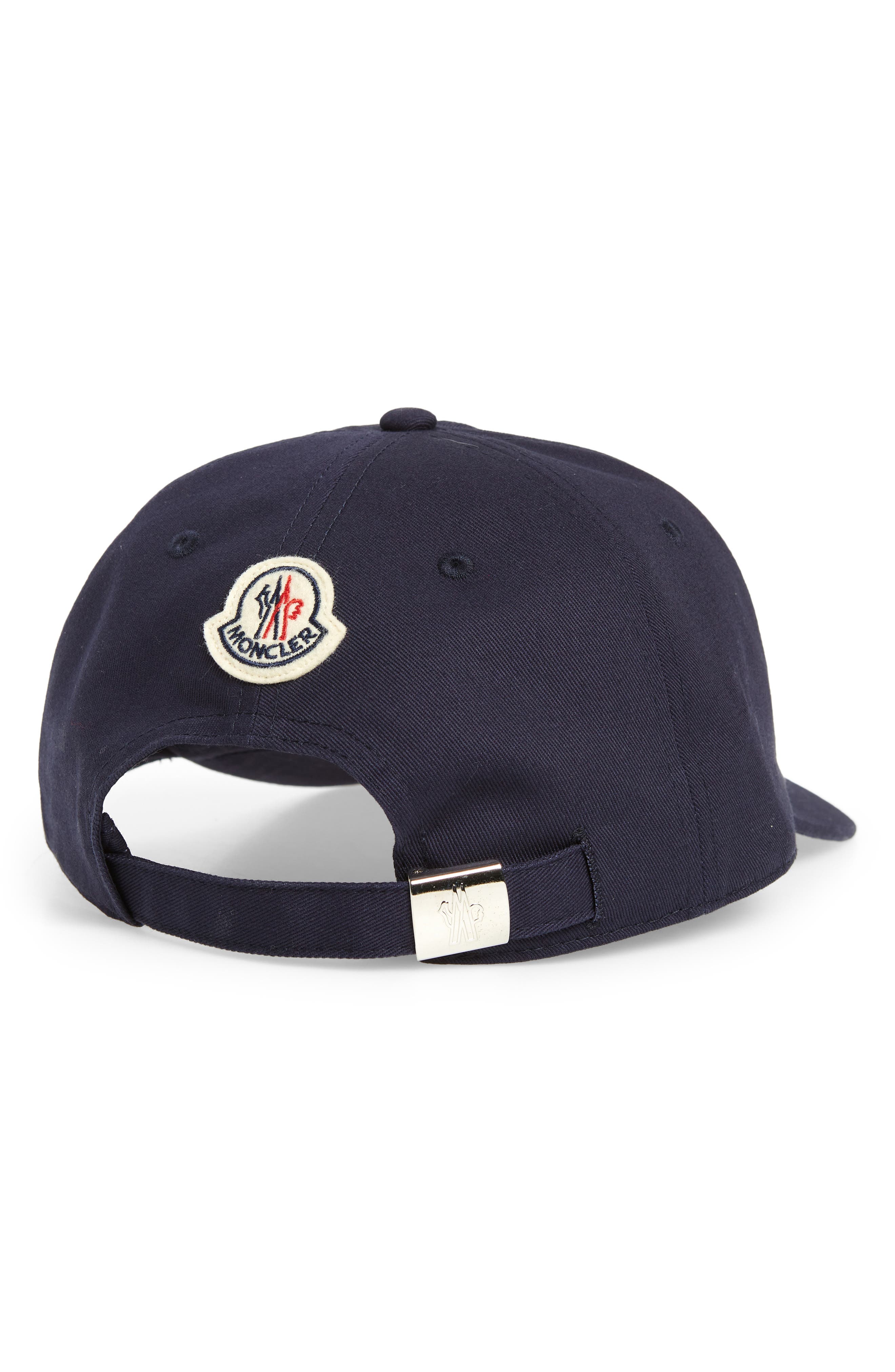 Moncler World Boxing Championship Cotton Twill Baseball Cap | Nordstrom