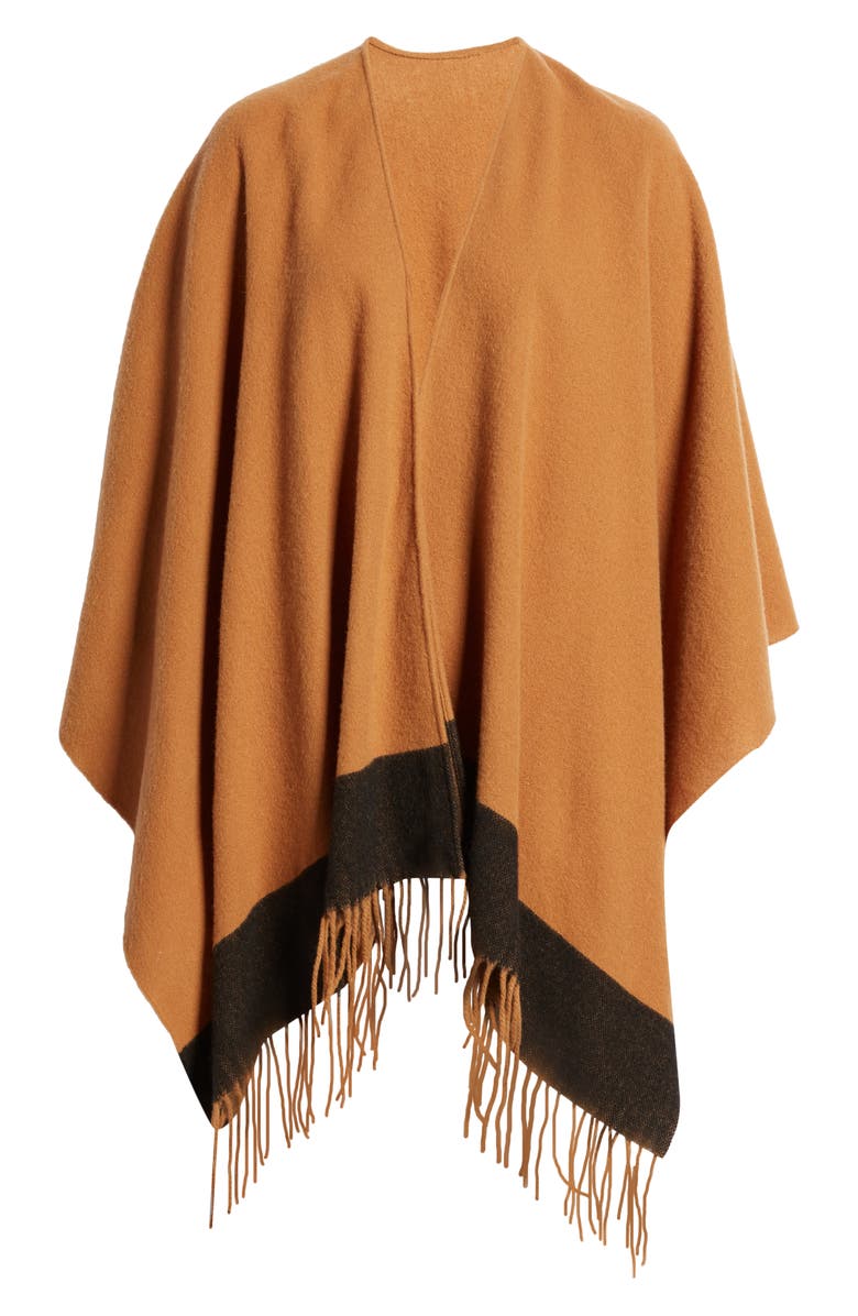 rag & bone Colorblock Wool Poncho | Nordstrom
