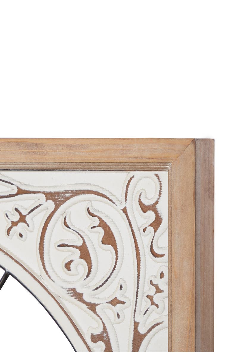 SONOMA SAGE HOME White MDF Farmhouse Wall Clock | Nordstromrack