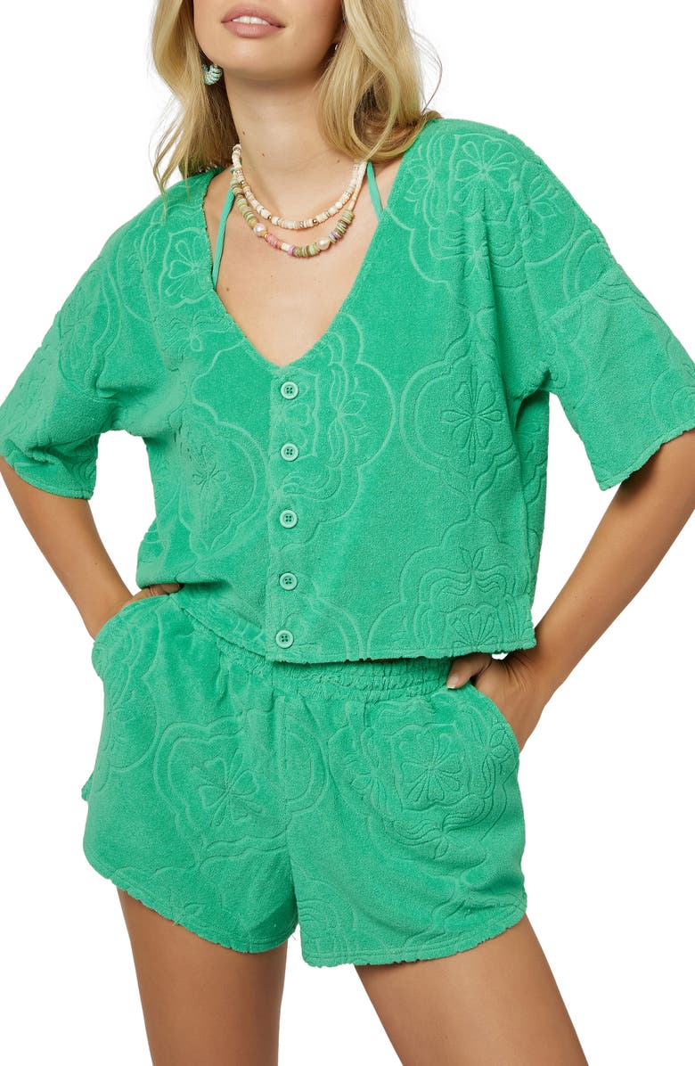 O'Neill Cabana Tile Terry Cloth Top | Nordstromrack