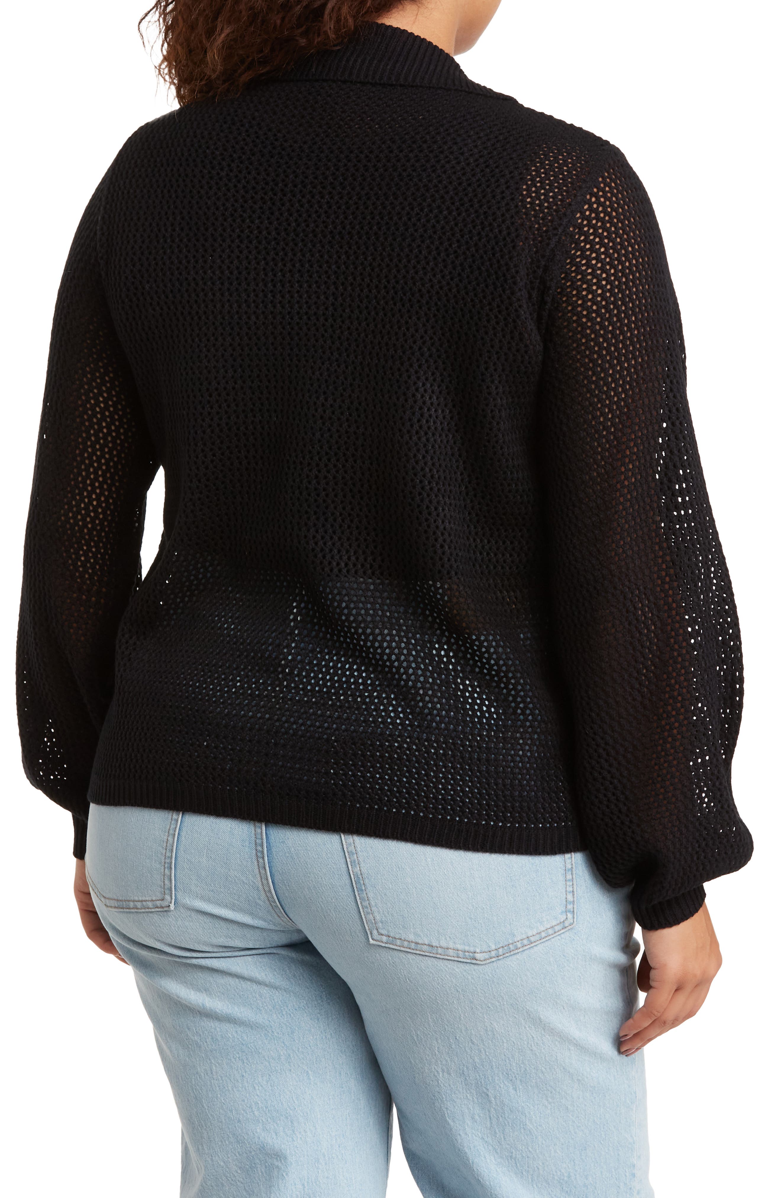 BY DESIGN Jordan Openwork Cardigan | Nordstromrack