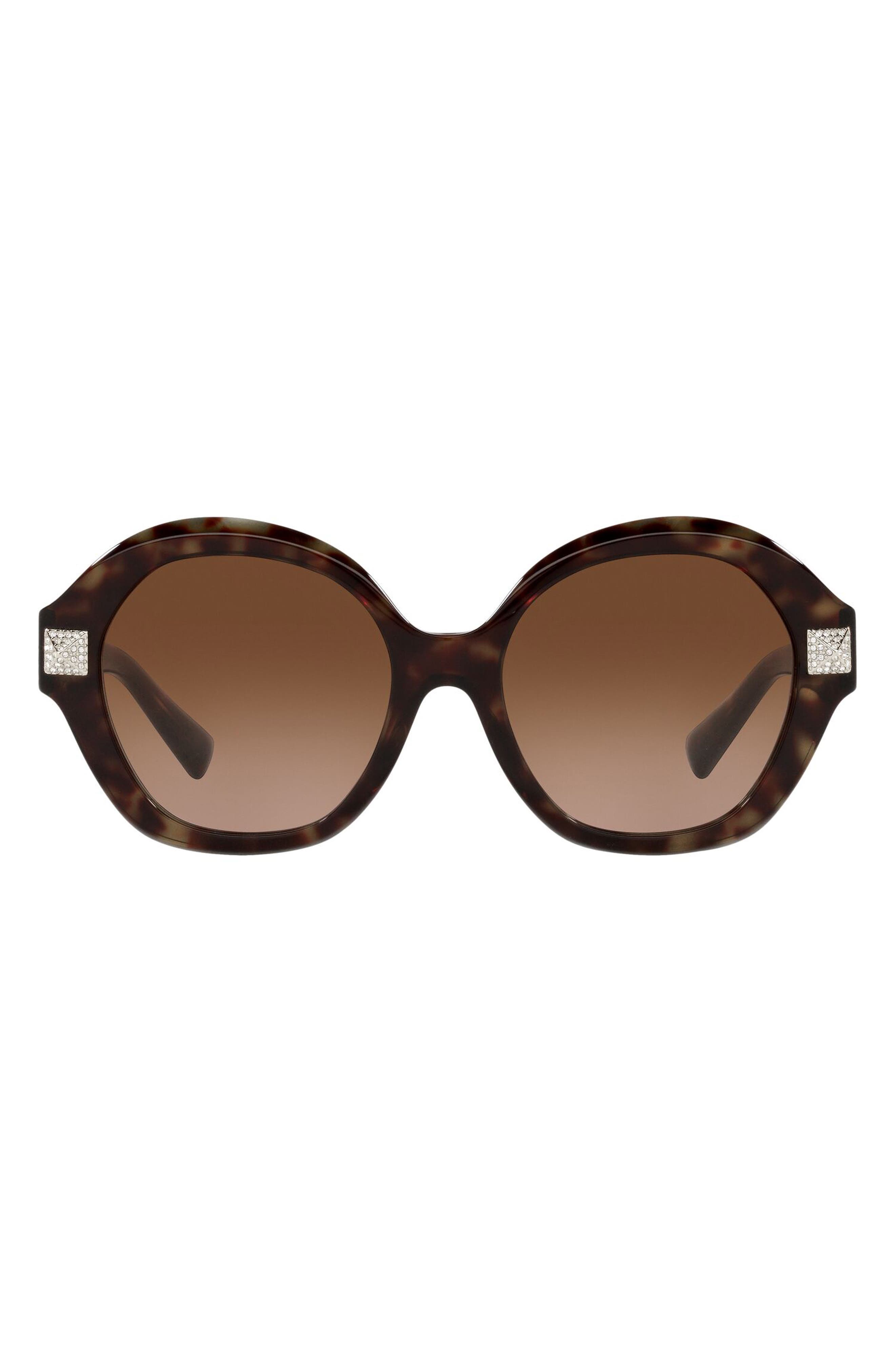 Valentino 54mm Round Gradient Sunglasses | Nordstromrack