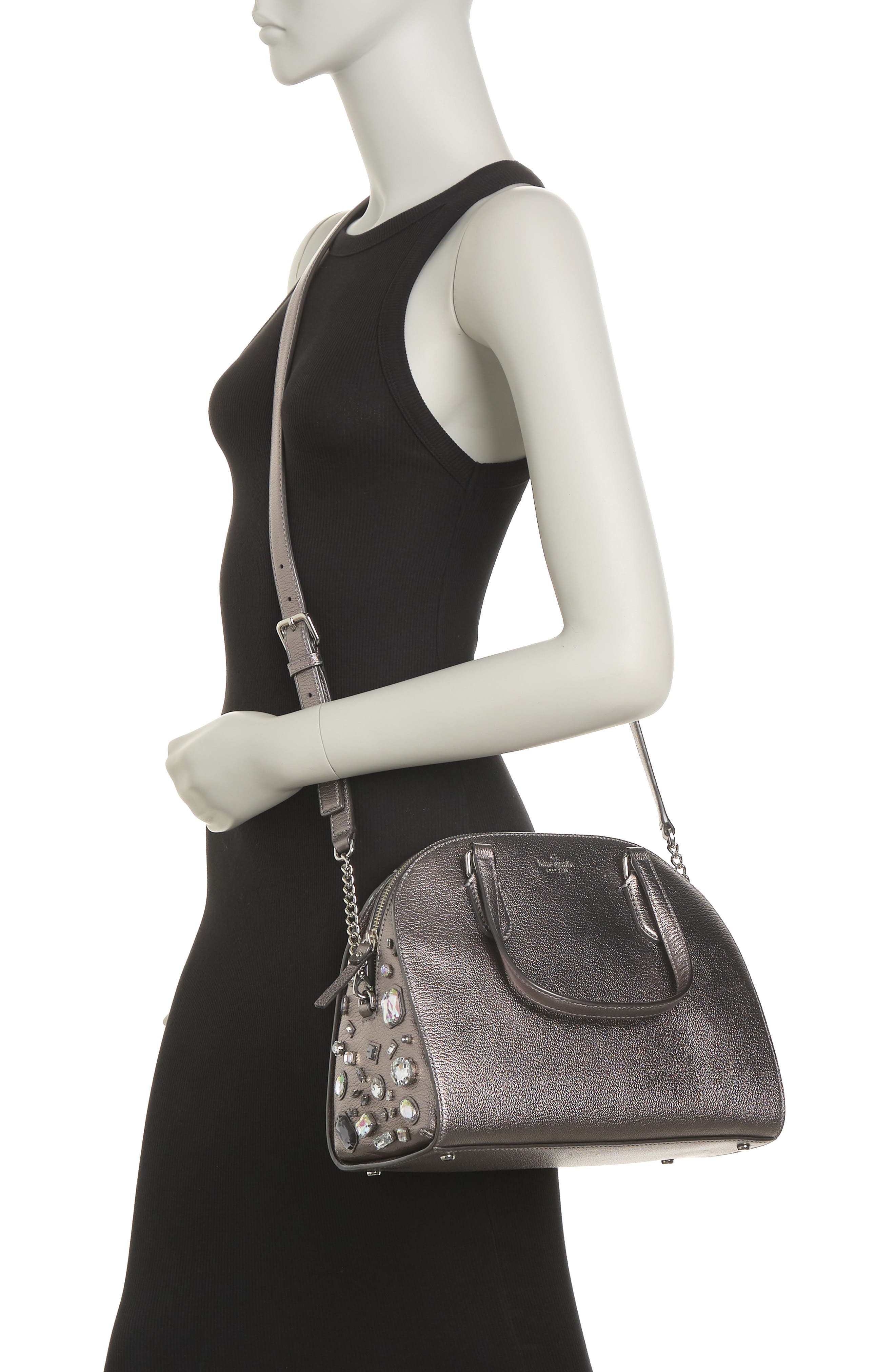 Kate Spade New York laurel way embellished mini reiley satchel bag ...