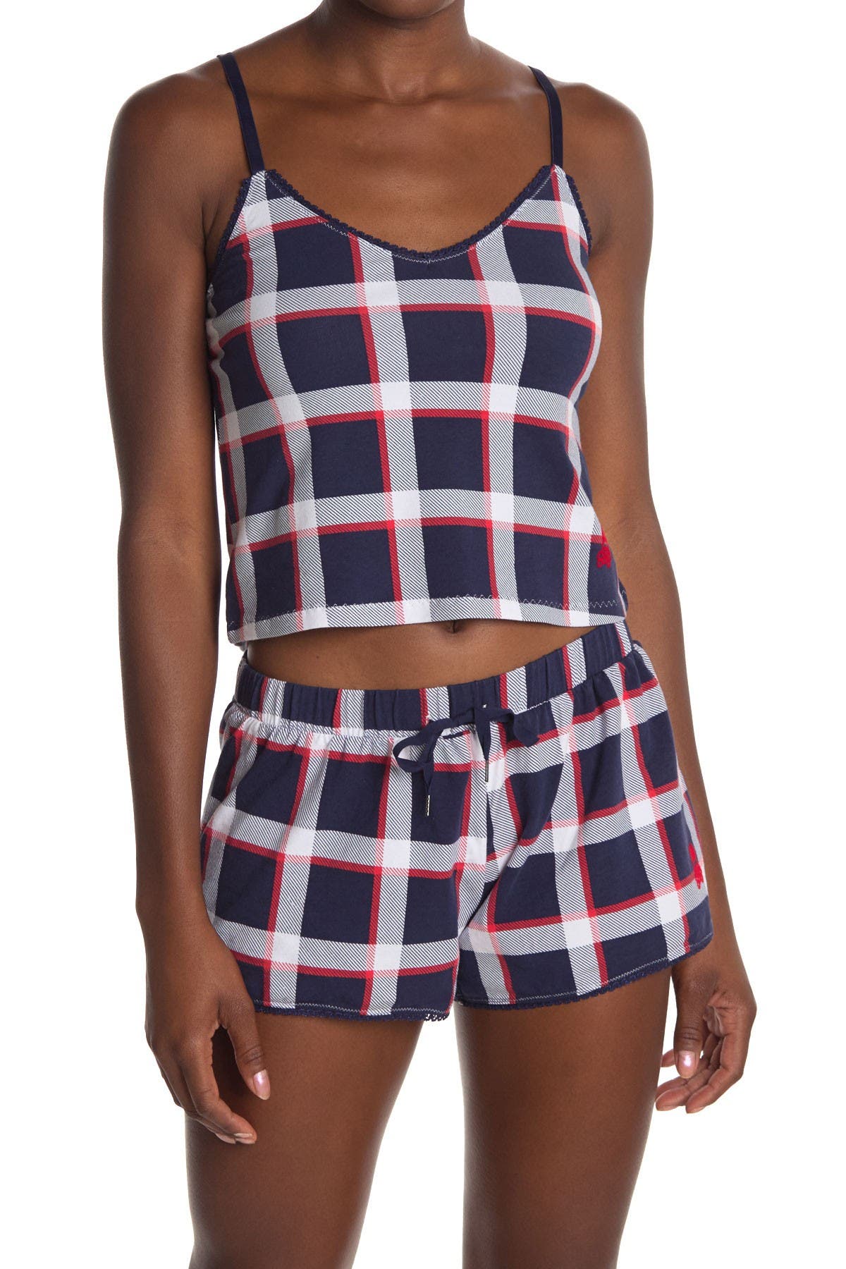 Psycho Bunny Patterned Sleep Crop Top | Nordstromrack