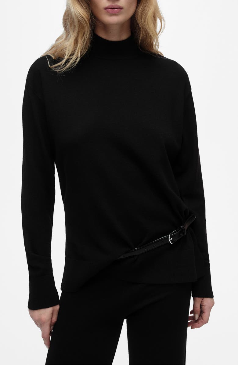 MANGO Perkins Mock Neck Sweater | Nordstromrack
