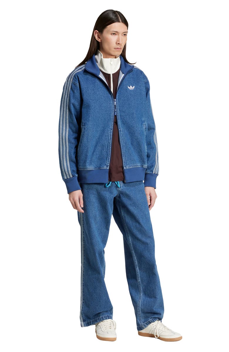 adidas Originals Adicolor Firebird Denim Track Jacket | Nordstrom