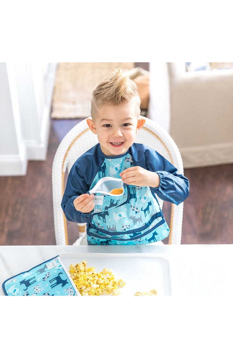 Green Sprouts Snap & Go Easy-Wear Long Sleeve Bib | Nordstromrack