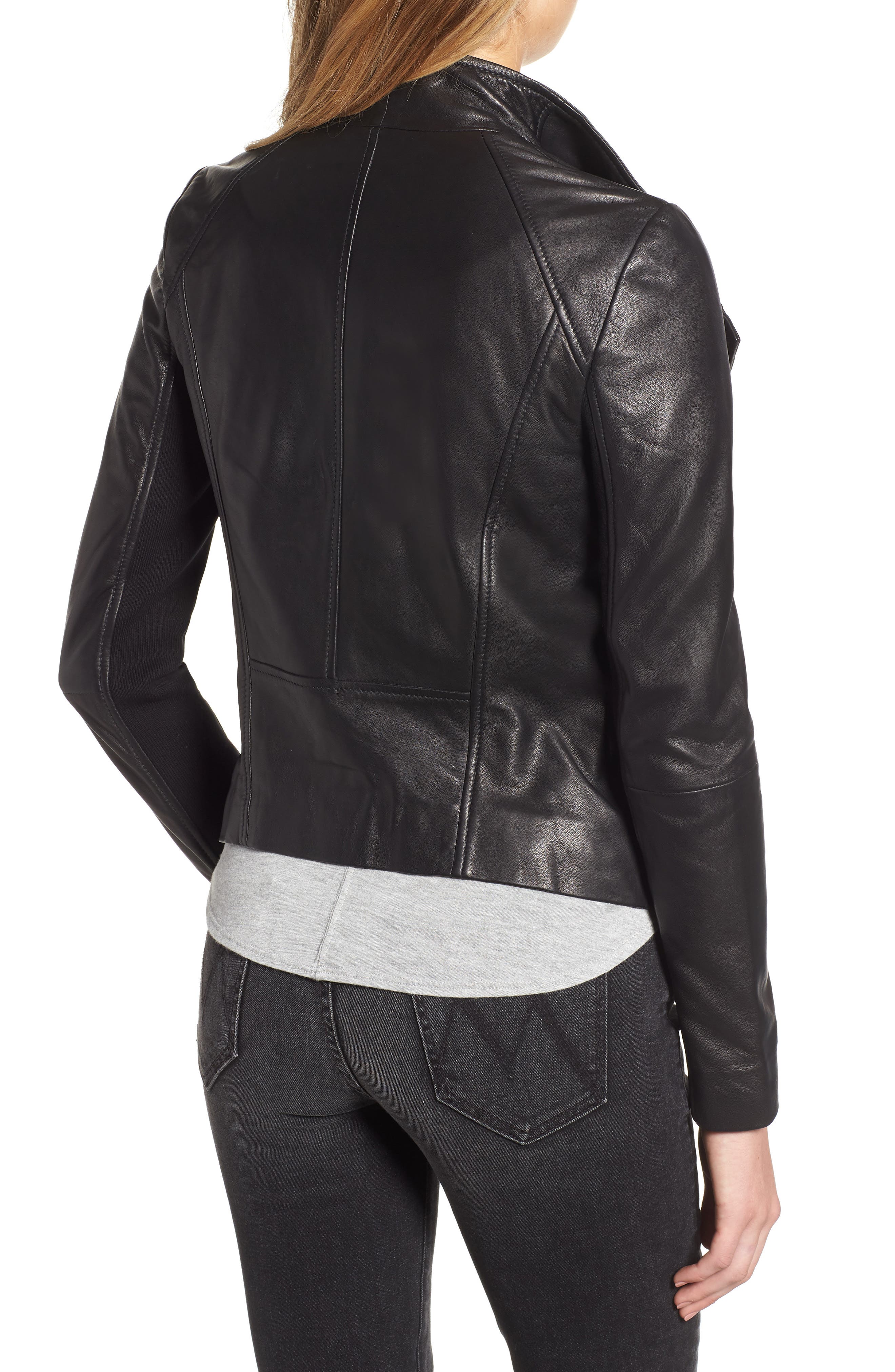 Chelsea28 Leather Moto Jacket | Nordstromrack