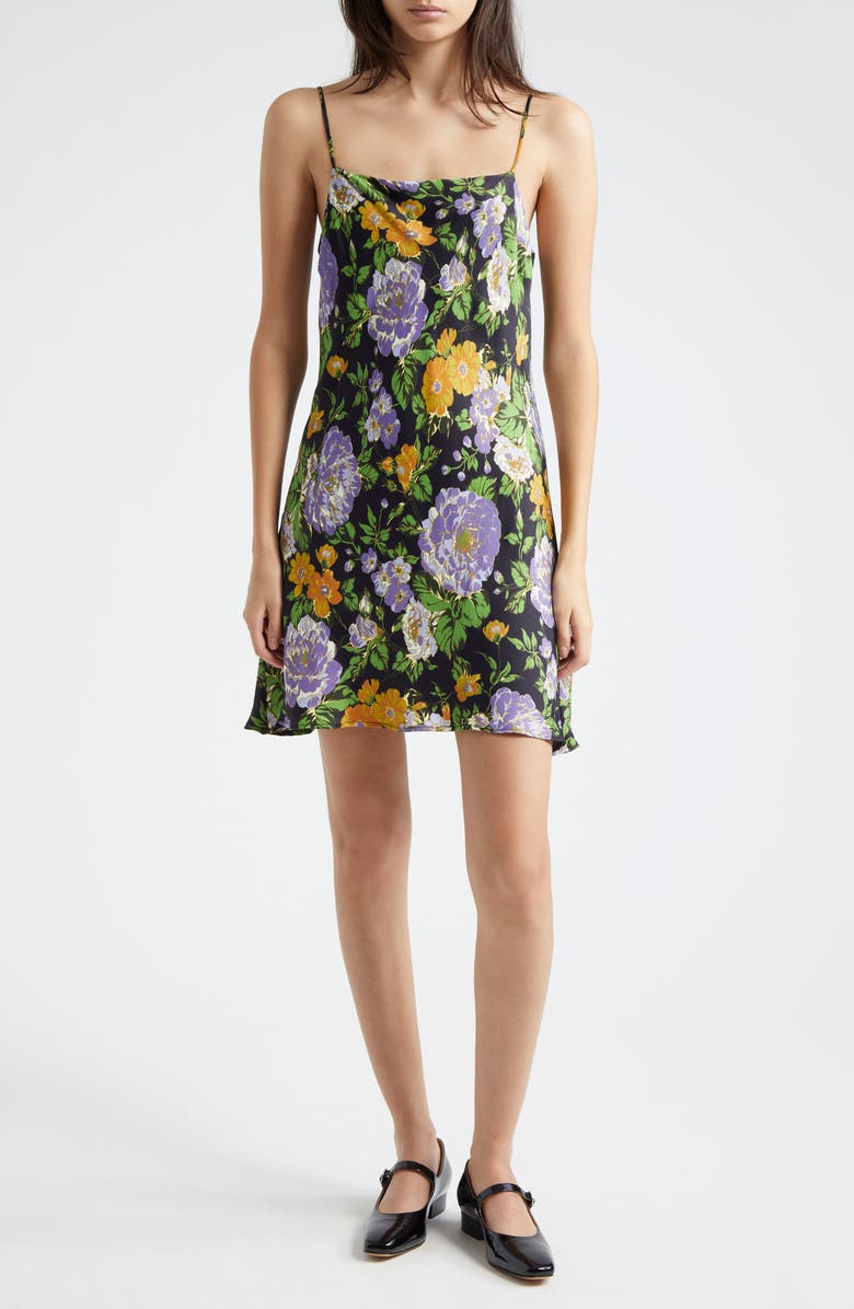 FARM Rio Capri Floral Mini Slipdress | Nordstromrack