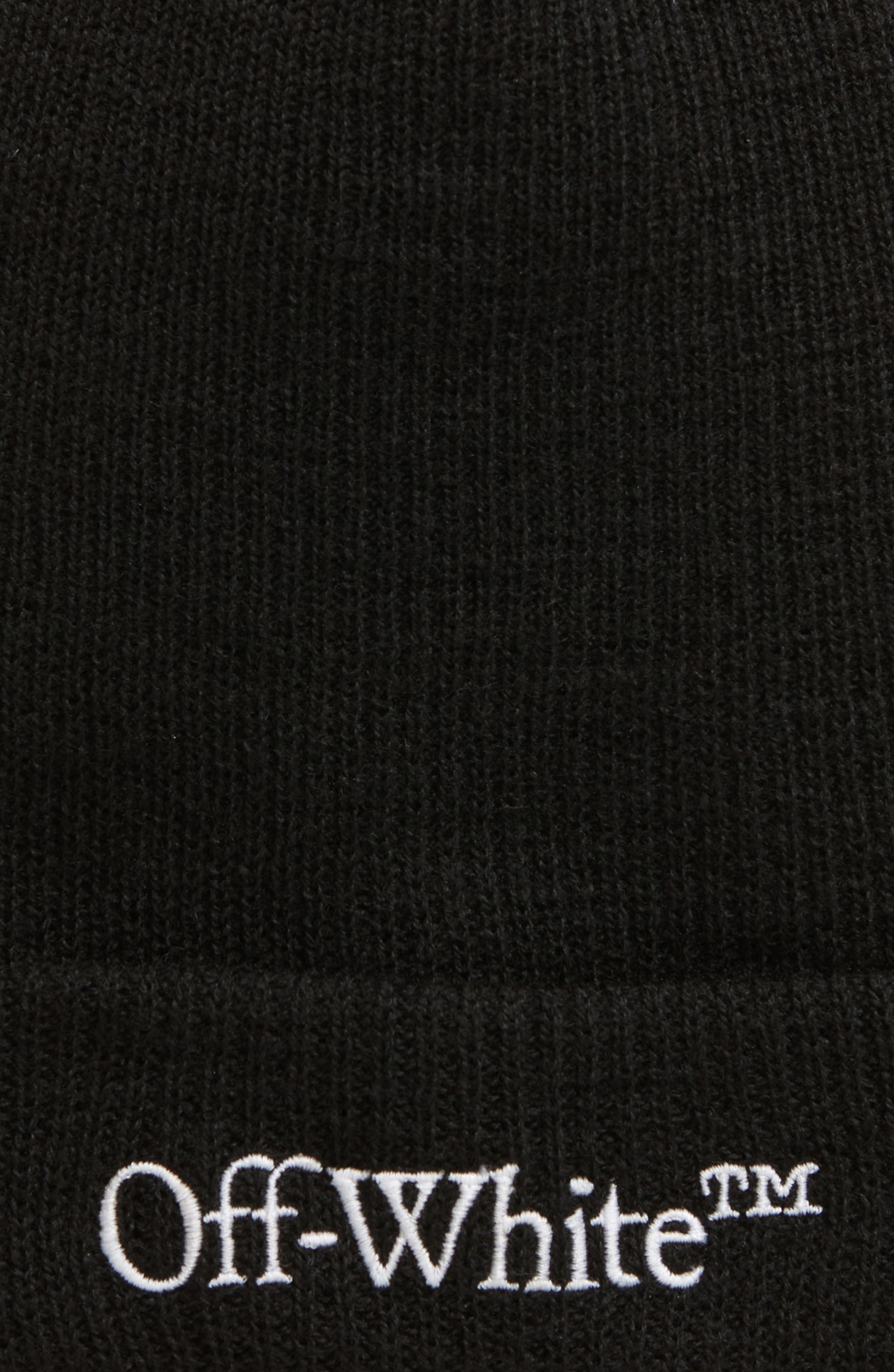 Off-White Wool Rib Beanie | Nordstromrack