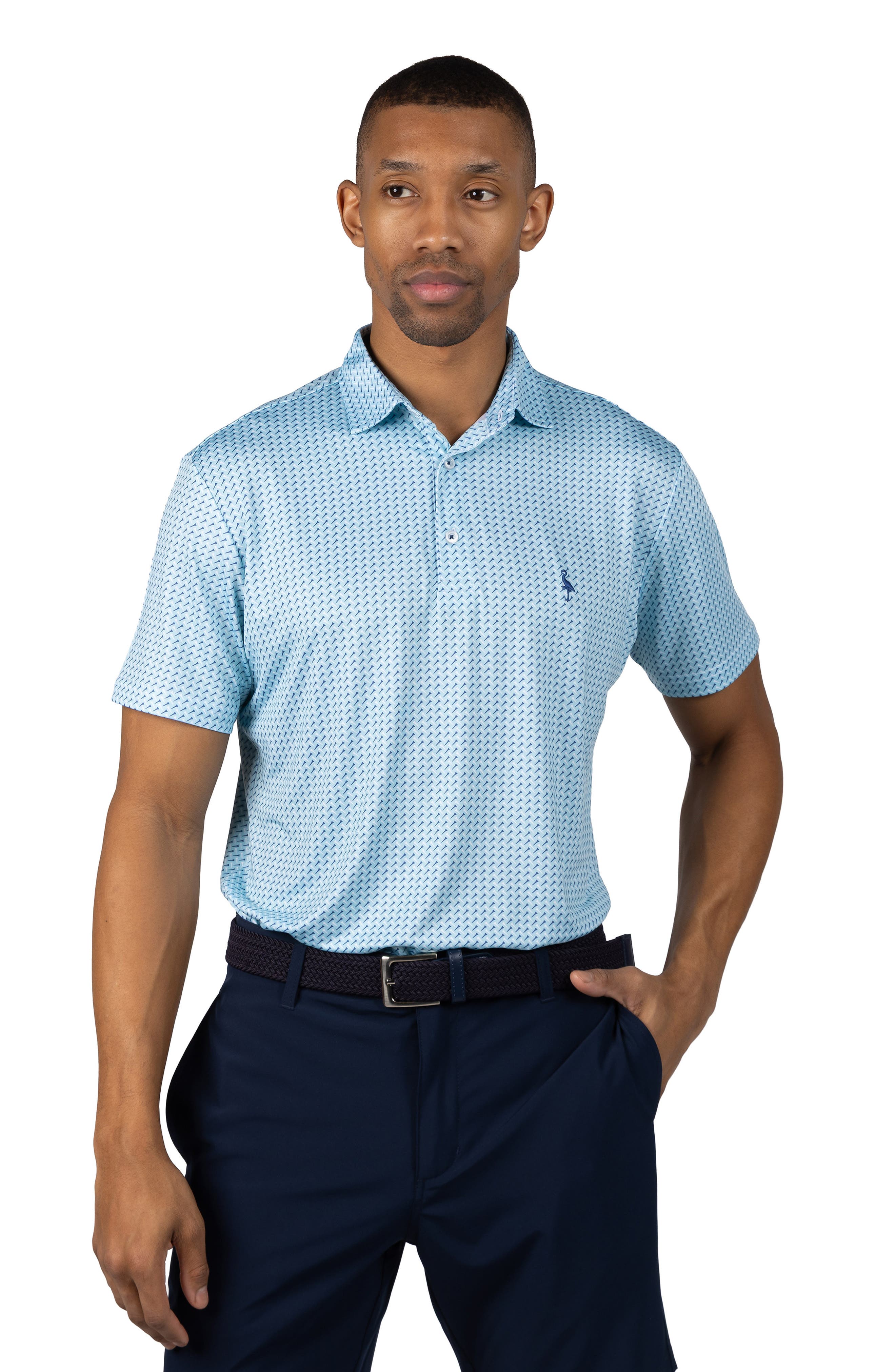 Golf Tees Print Performance Polo (Men) | Nordstromrack