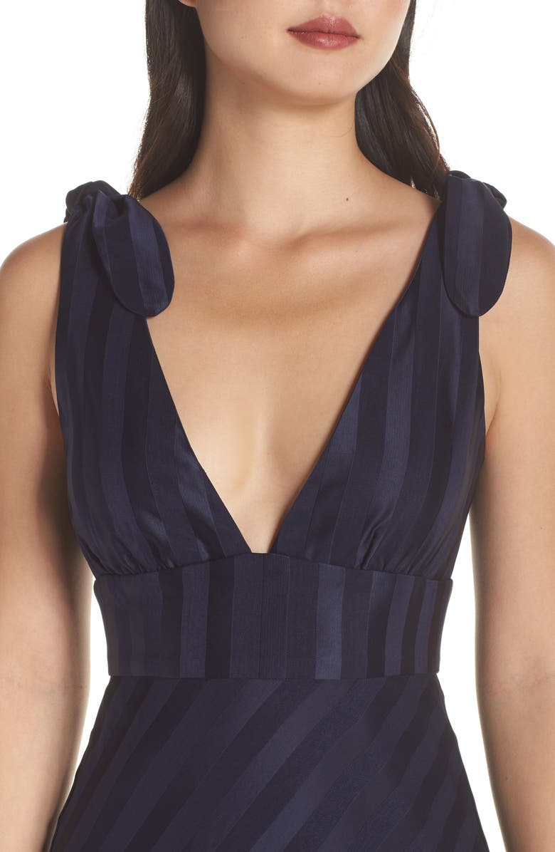 Keepsake the Label Abound Plunging Asymmetrical Evening Dress | Nordstrom
