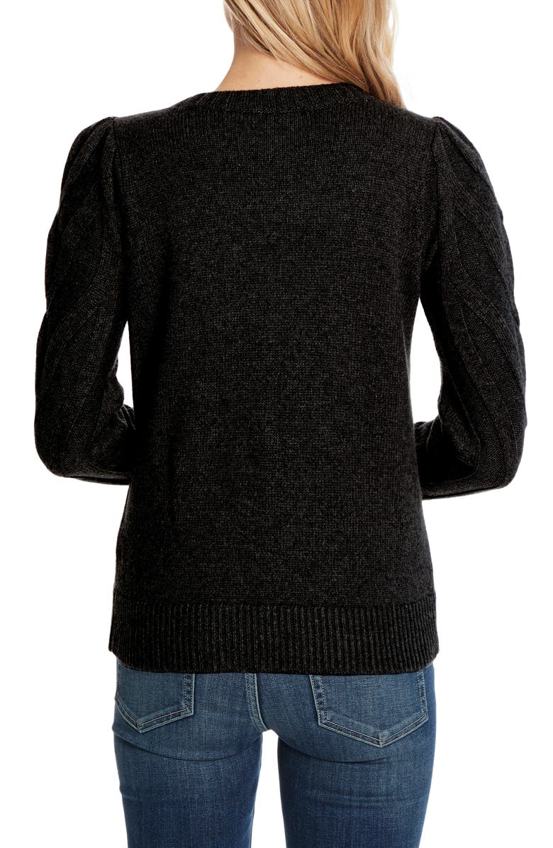 CeCe Entwine Cable Knit Sweater | Nordstromrack