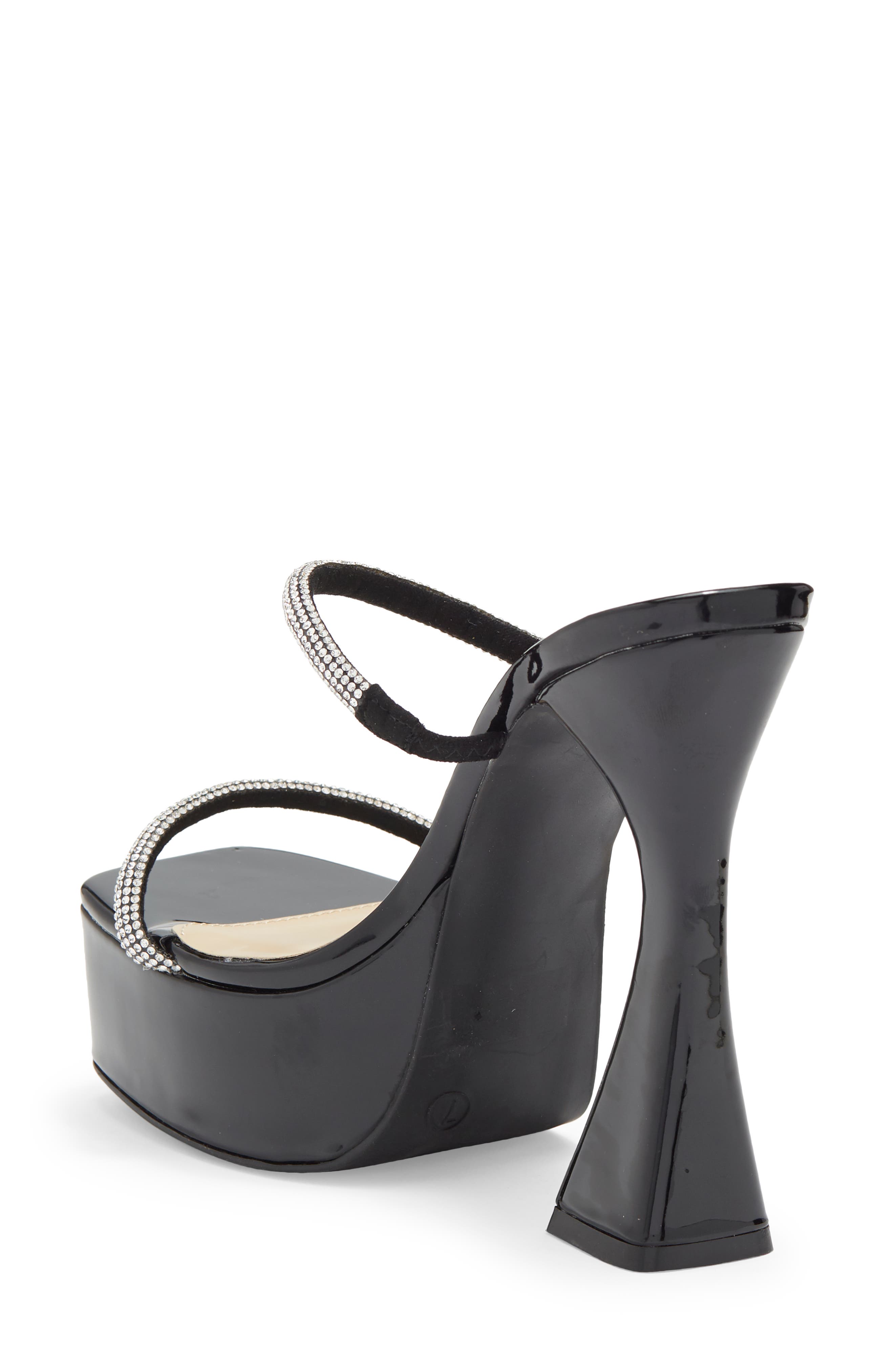 WILD DIVA LOUNGE Envy Embellished Platform Sandal (Women) | Nordstromrack