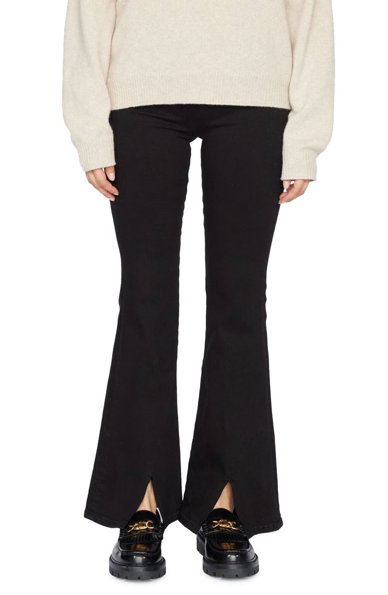 FRAME The Jetset Front Slit Flare Jeans | Nordstromrack