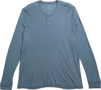 Tommy John Lounge Long Sleeve Ribbed Henley | Nordstromrack