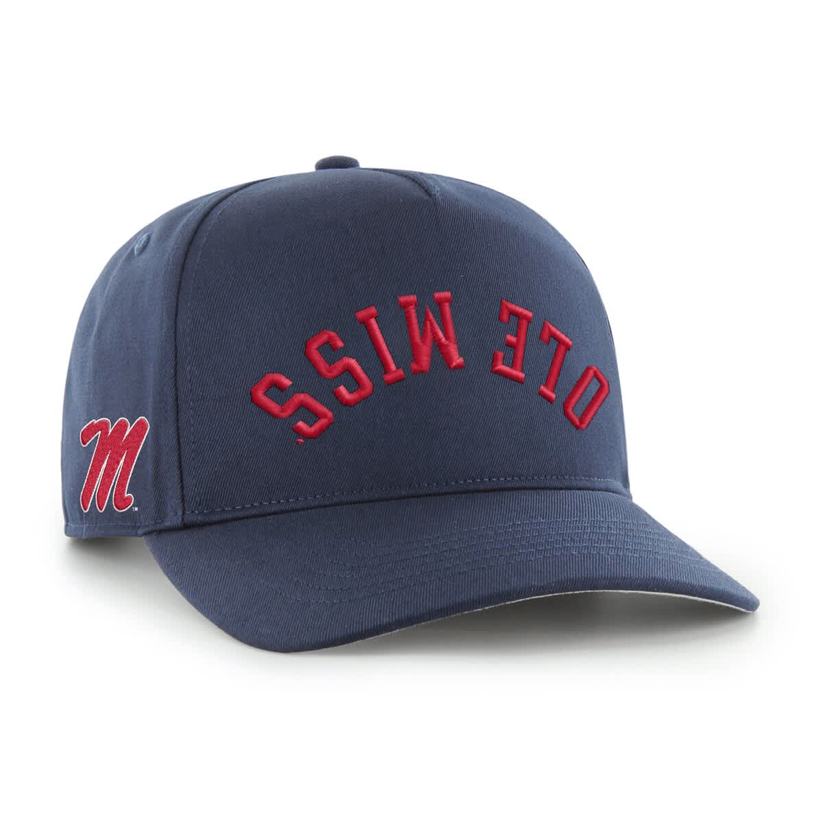 '47 Men's '47 Navy Ole Miss Rebels Flip Script Hitch Adjustable Hat ...