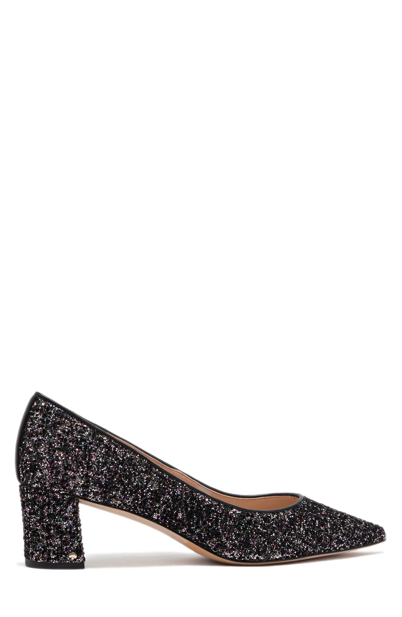 Kate Spade New York Menorca Glitter Block Heel Pump (Women) | Nordstromrack