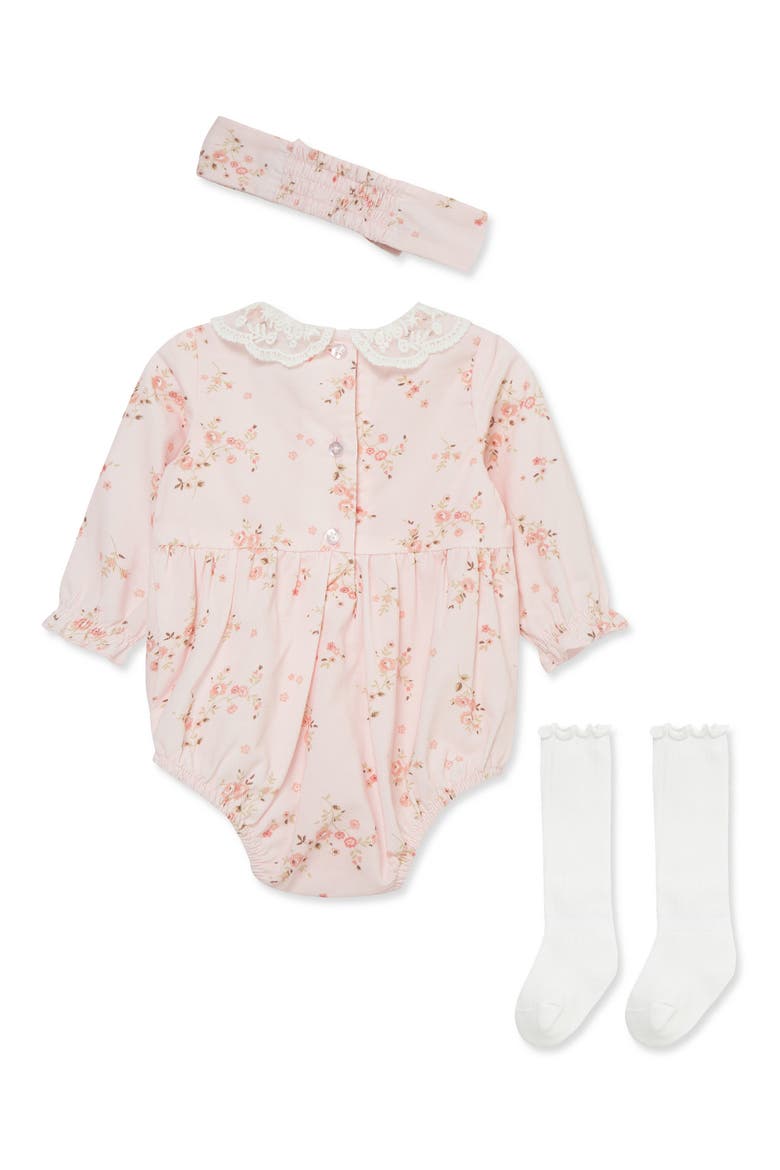 Rose Vine Bubble Bodysuit, Headband & Socks Set (Women) | Nordstromrack