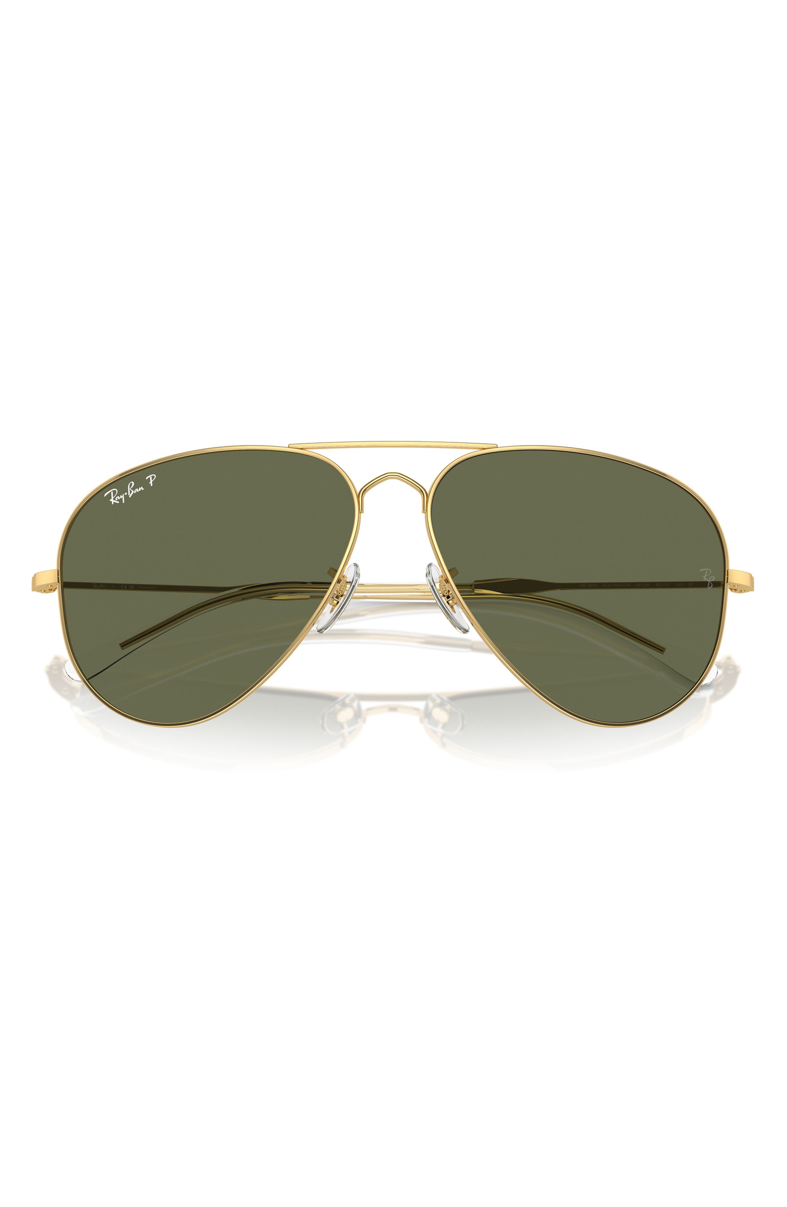 Ray-Ban 58mm Old Pilot Polarized Aviator Sunglasses | Nordstrom