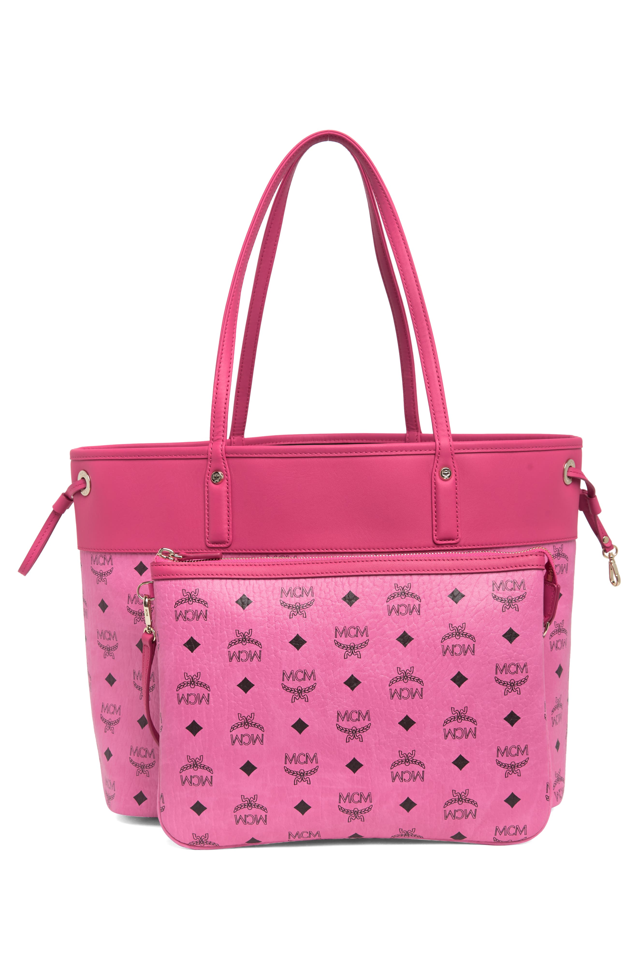 MCM Medium Aren VI Leather Shopper Tote Bag | Nordstromrack