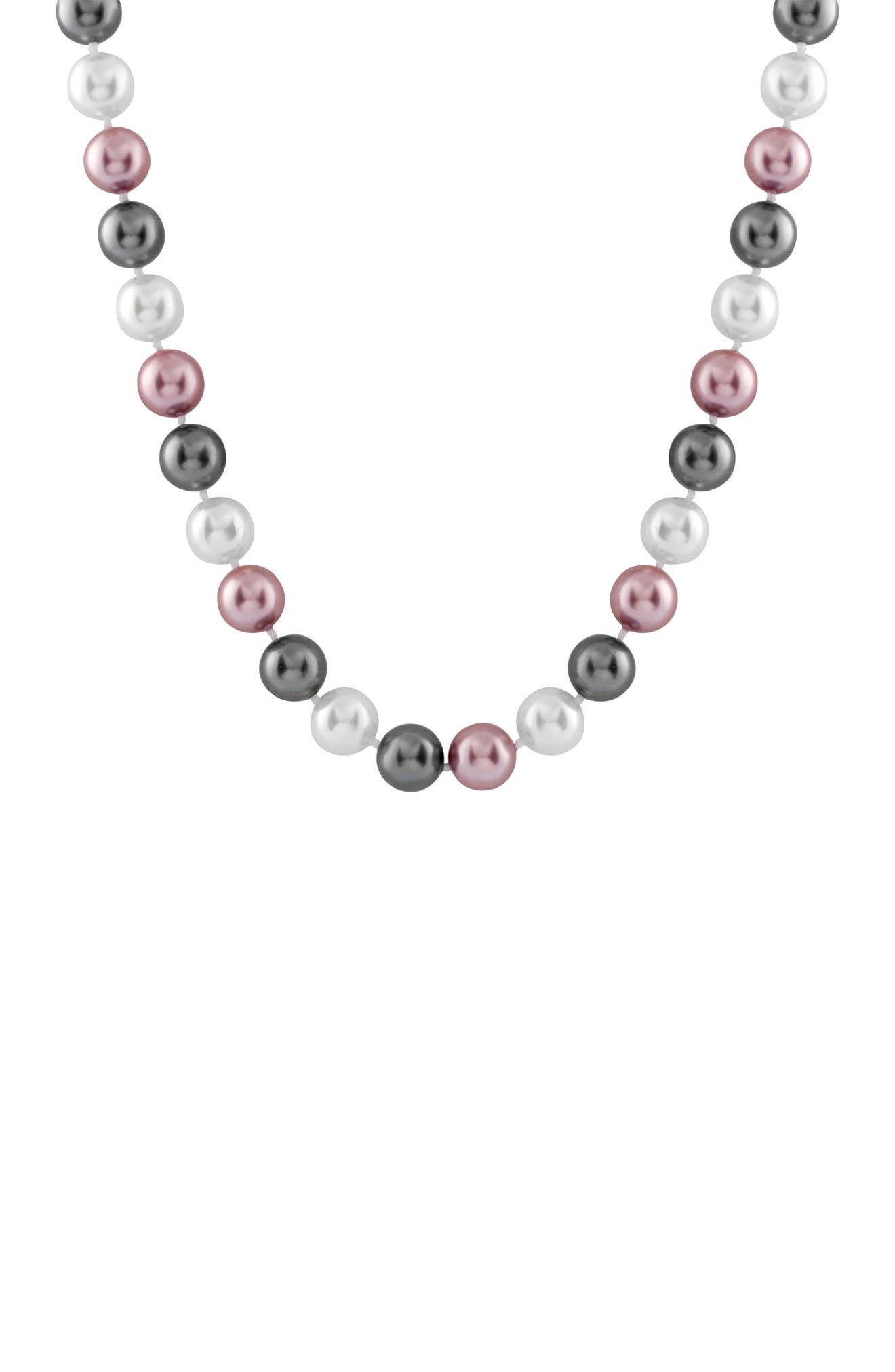 SPLENDID PEARLS 12-13mm Multicolor Shell Pearl Necklace | Nordstromrack