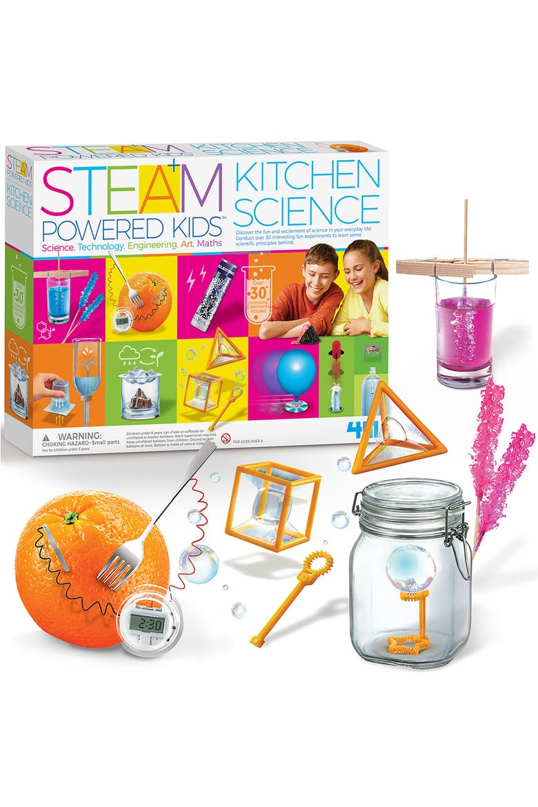 STEAM Powered Kidz, Kitchen Science, DIY 30+ Home Experiments, 5 ...