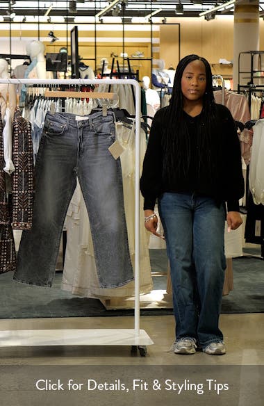 MOTHER The Bookie Ankle Wide Leg Jeans | Nordstrom