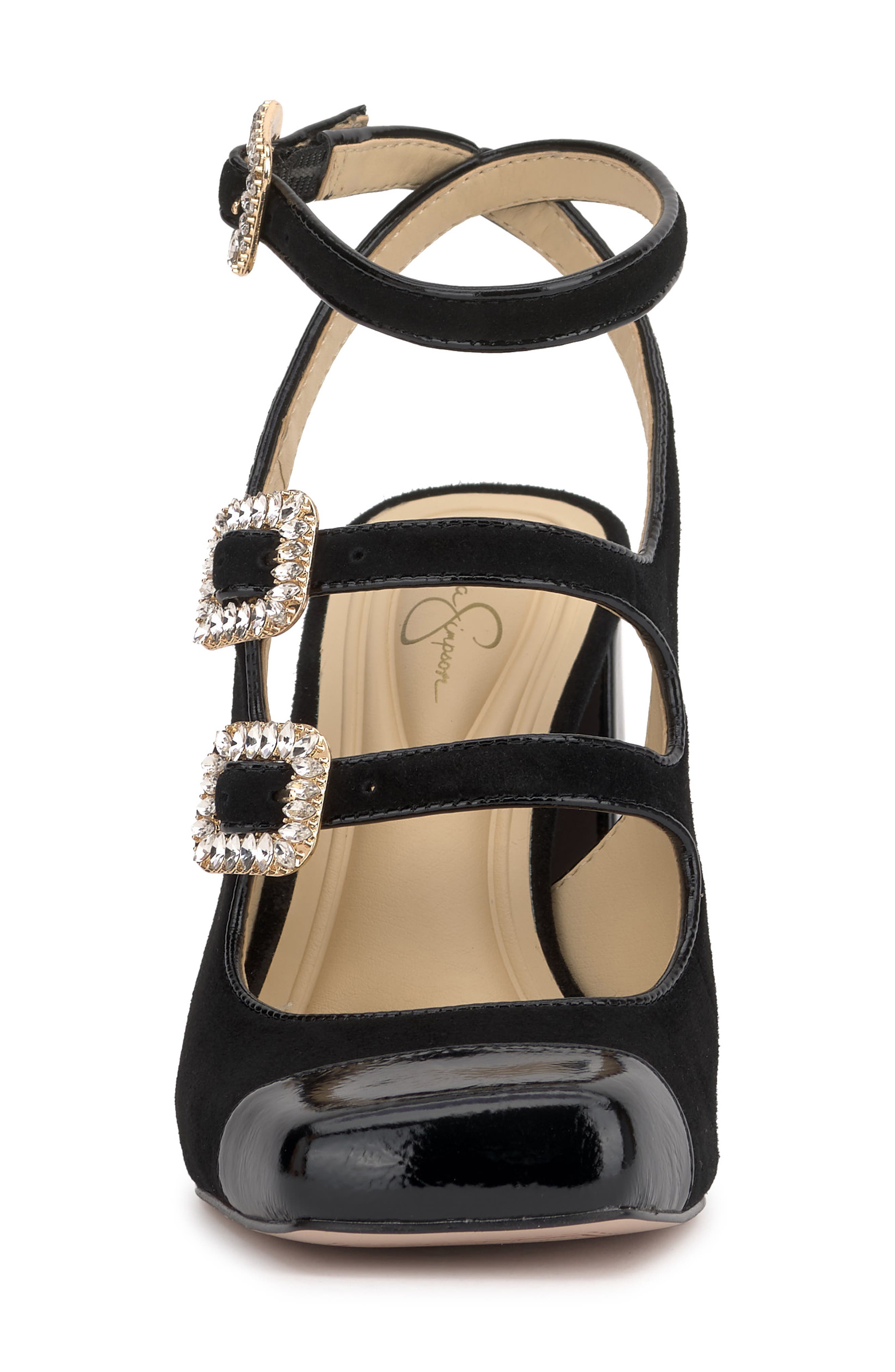 Jessica Simpson Lymen Ankle Strap Cap Toe Pump (Women) | Nordstrom